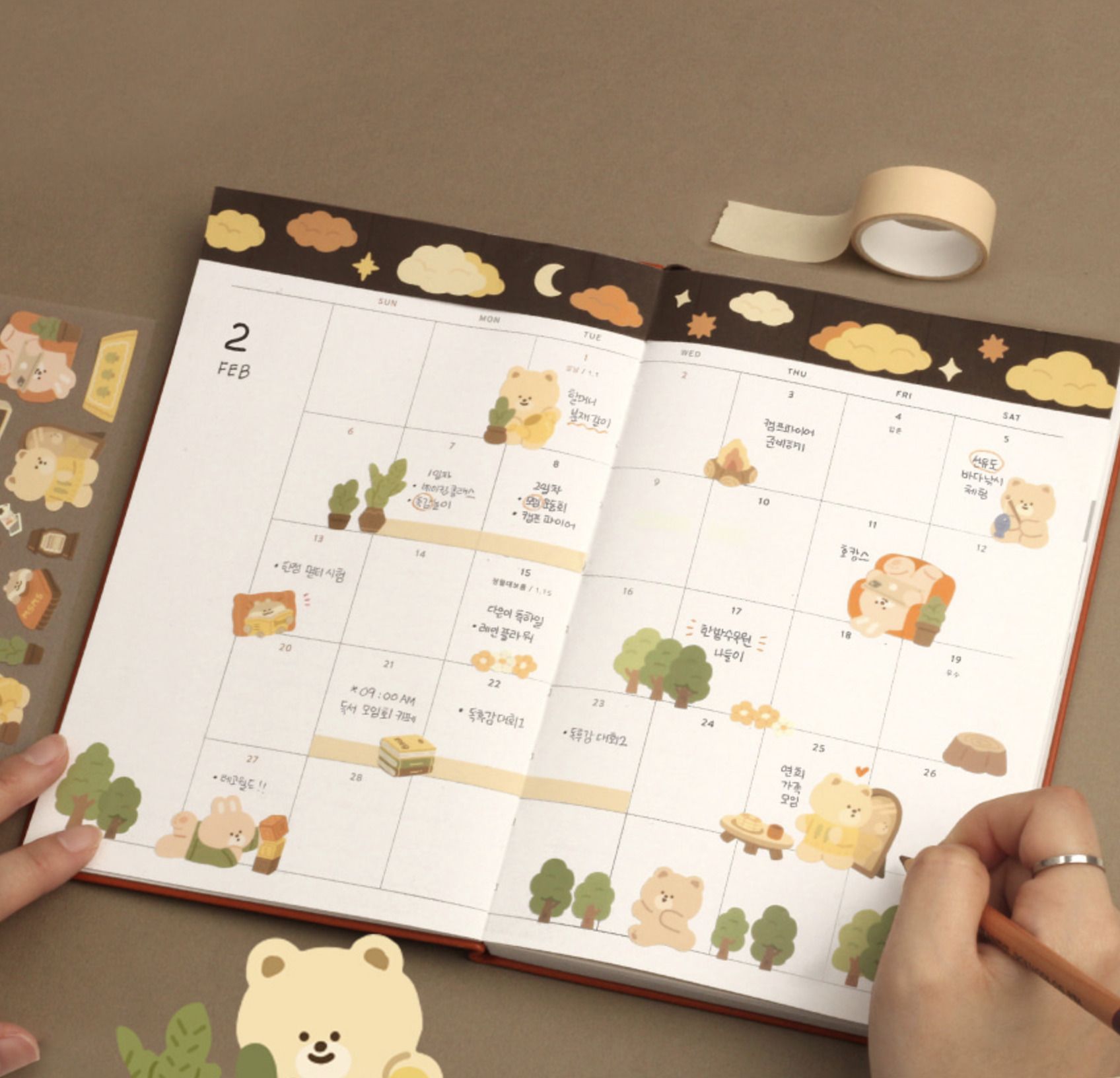 MochiThings: Cozy Animal Themed Removable Sticker