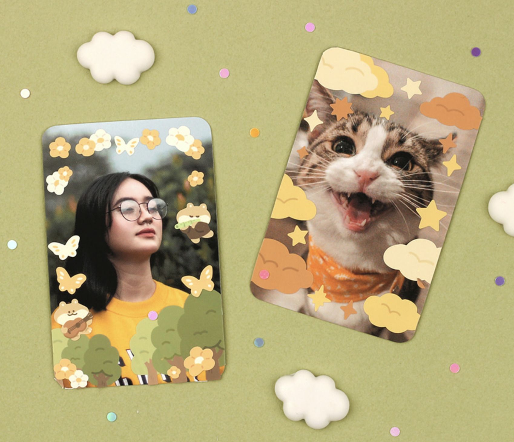 MochiThings: Cozy Animal Themed Removable Sticker