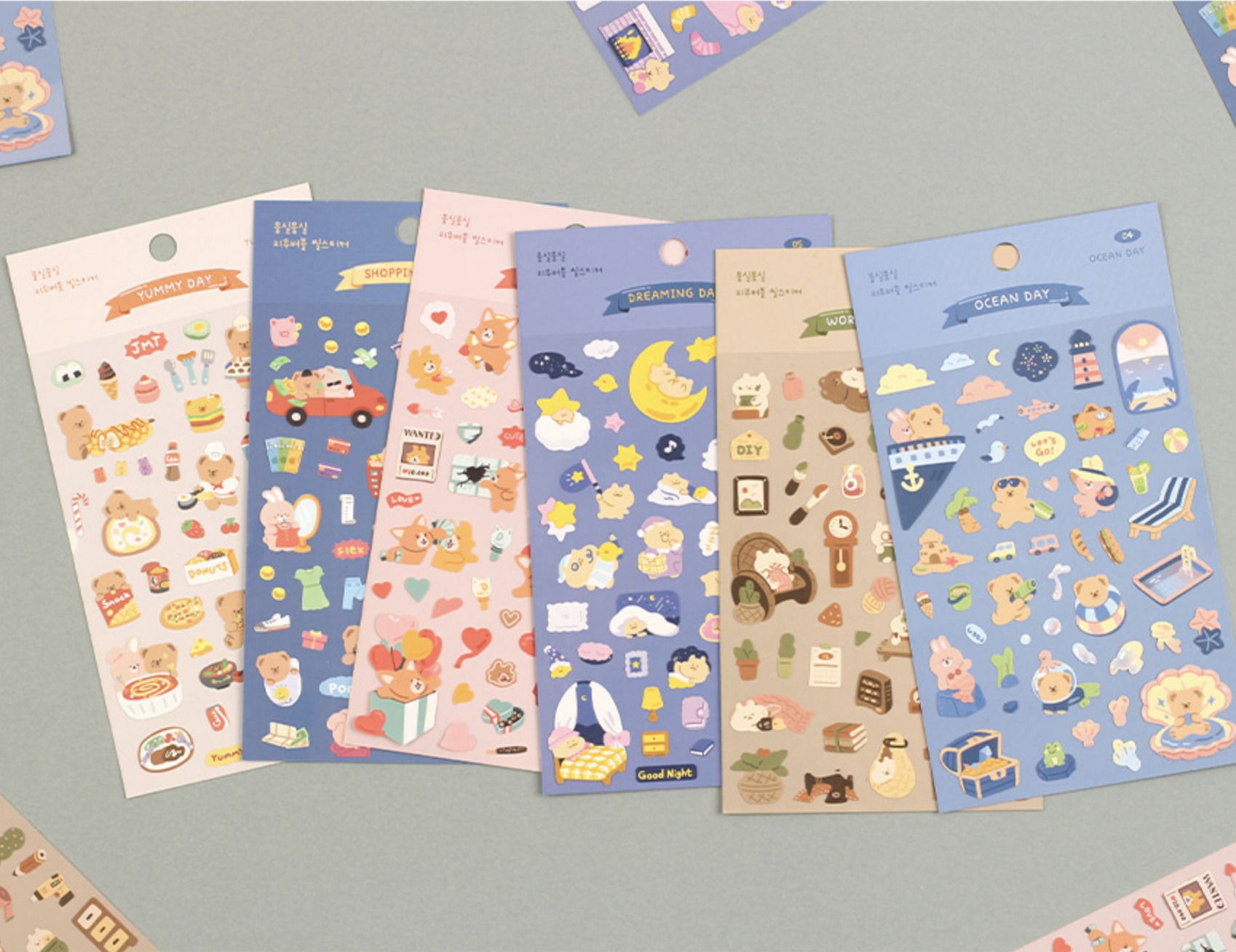 MochiThings: Fluffy Friends Removable Sticker v1