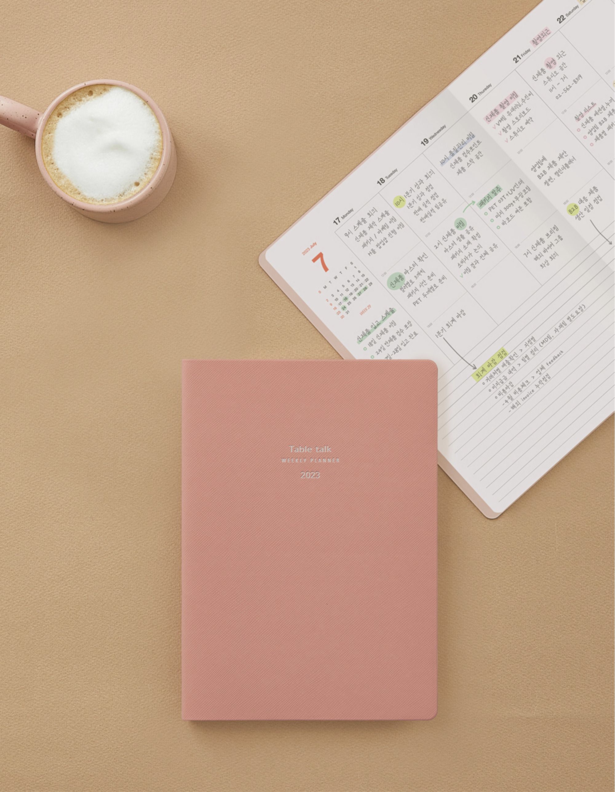 MochiThings: 2023 Table Talk A5 Weekly Planner