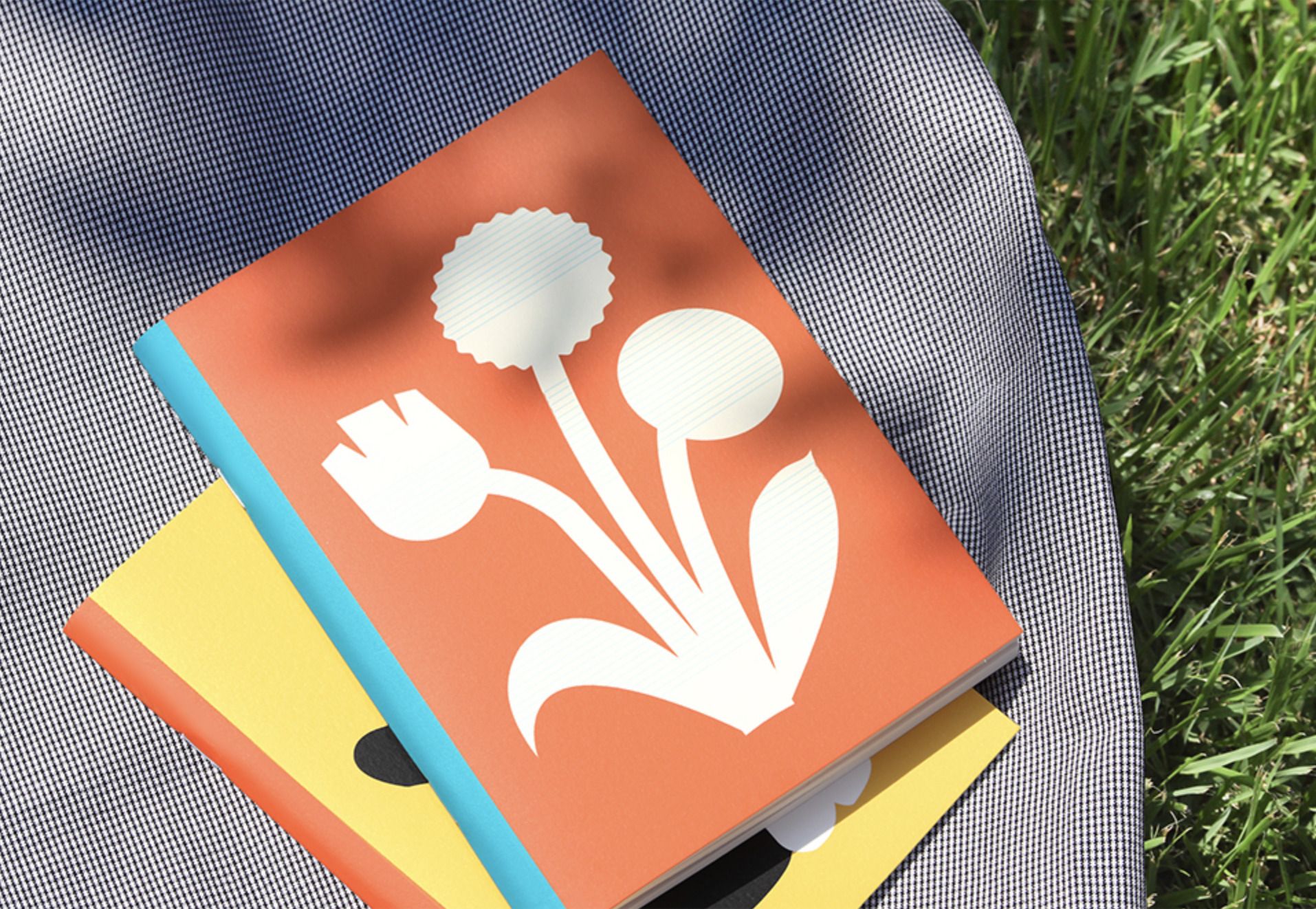 MochiThings: Garden Illustration Plain Notebook