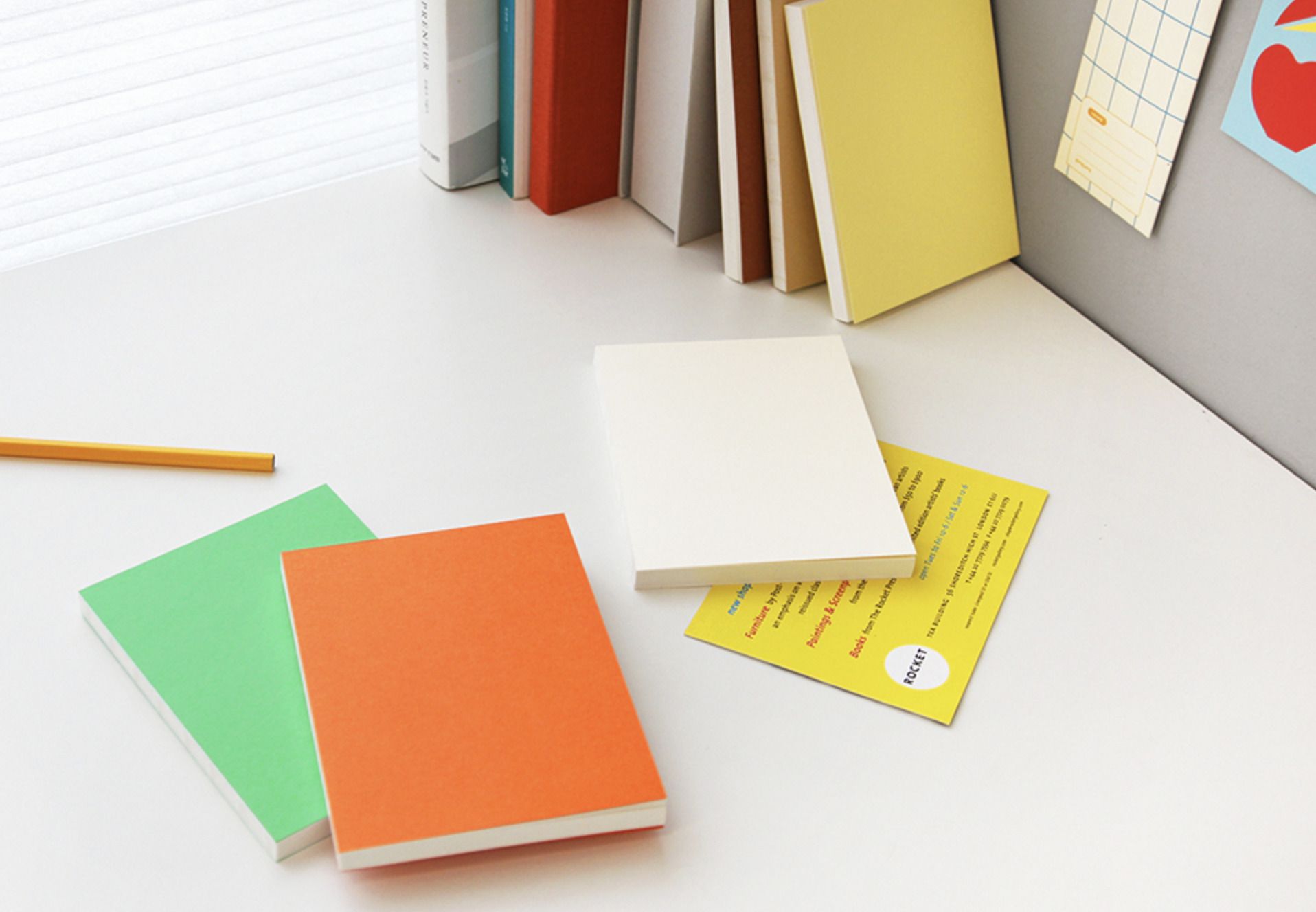 MochiThings: Colorful Upcycle Plain Notebook