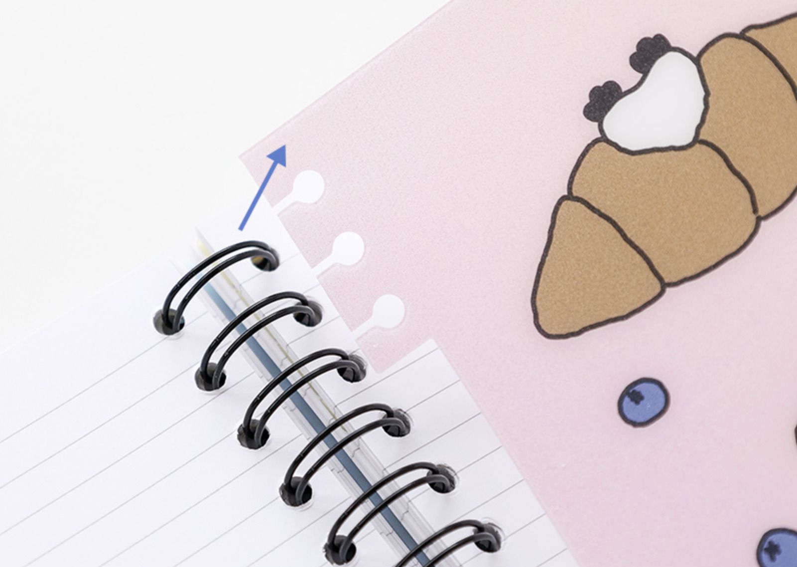 MochiThings: Brunch Brother Square Index Lined Notebook