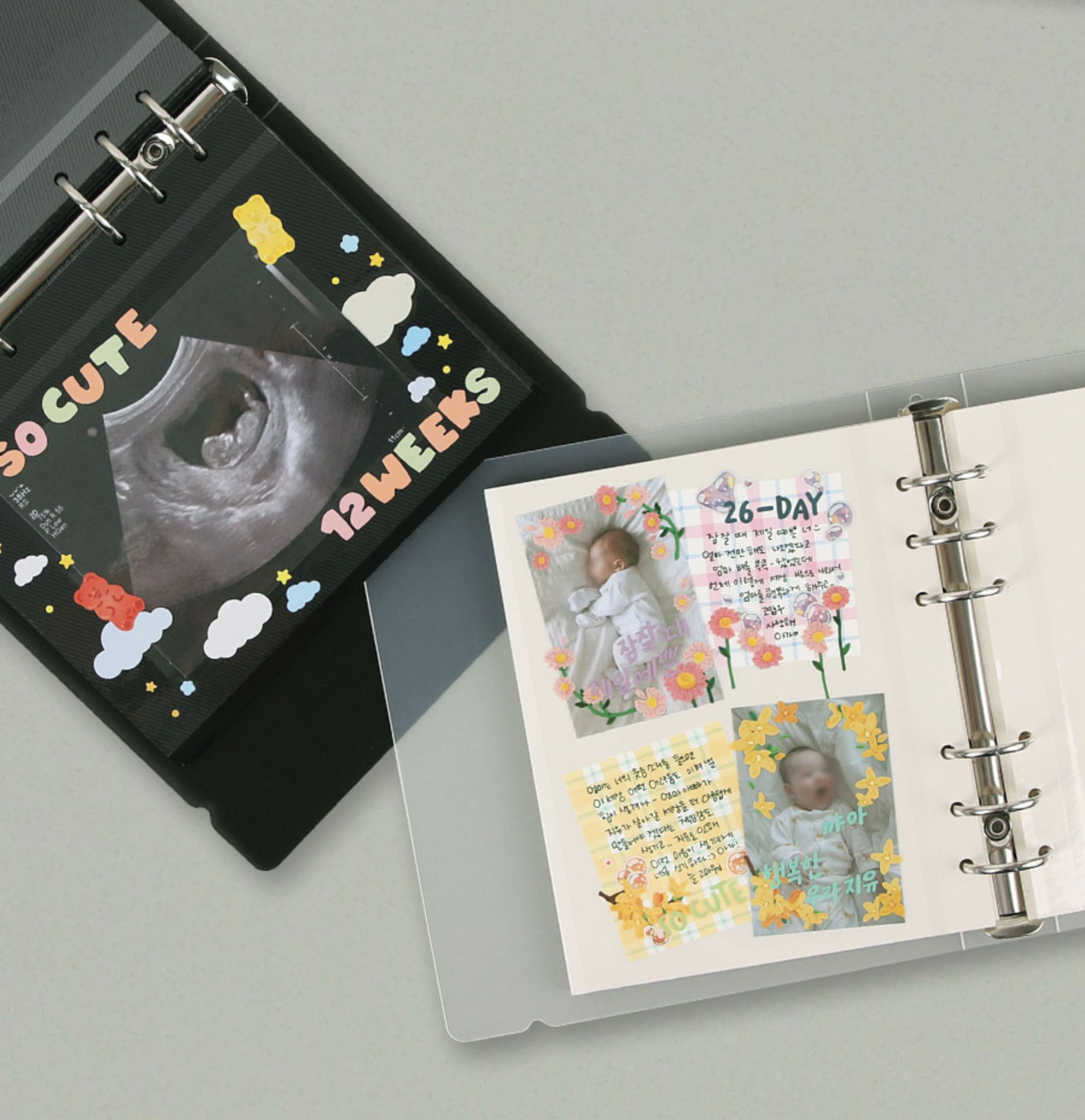 MochiThings: Colorful 6 Ring A6 Wide Binder