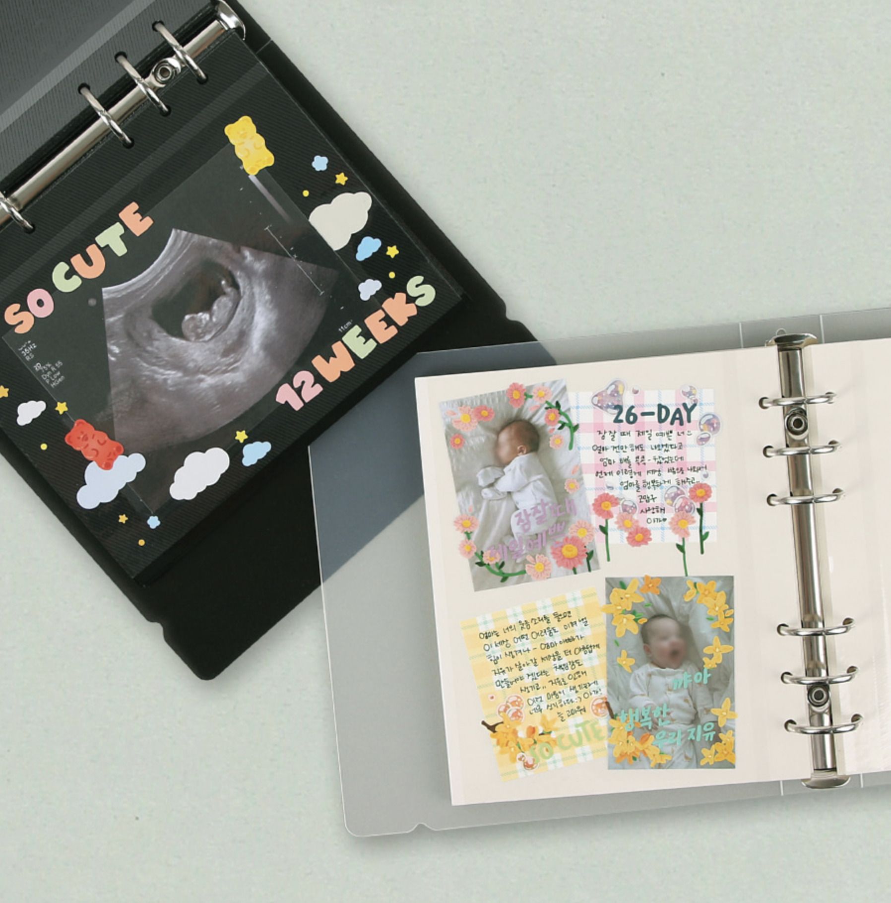 MochiThings: Self-adhesive 6 Ring A6 Wide Photo Album Refill
