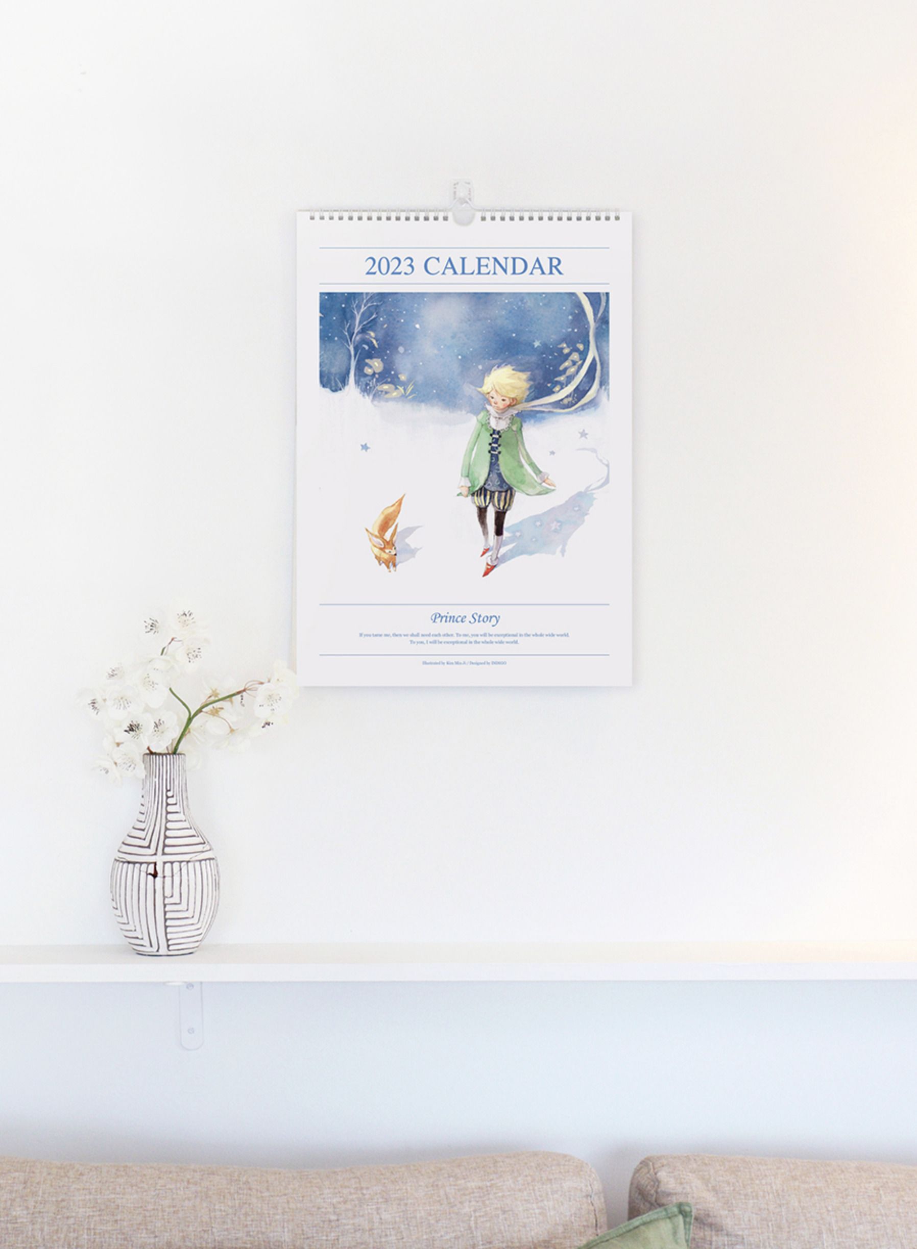 MochiThings: 2023 XL Prince Story Wall Calendar