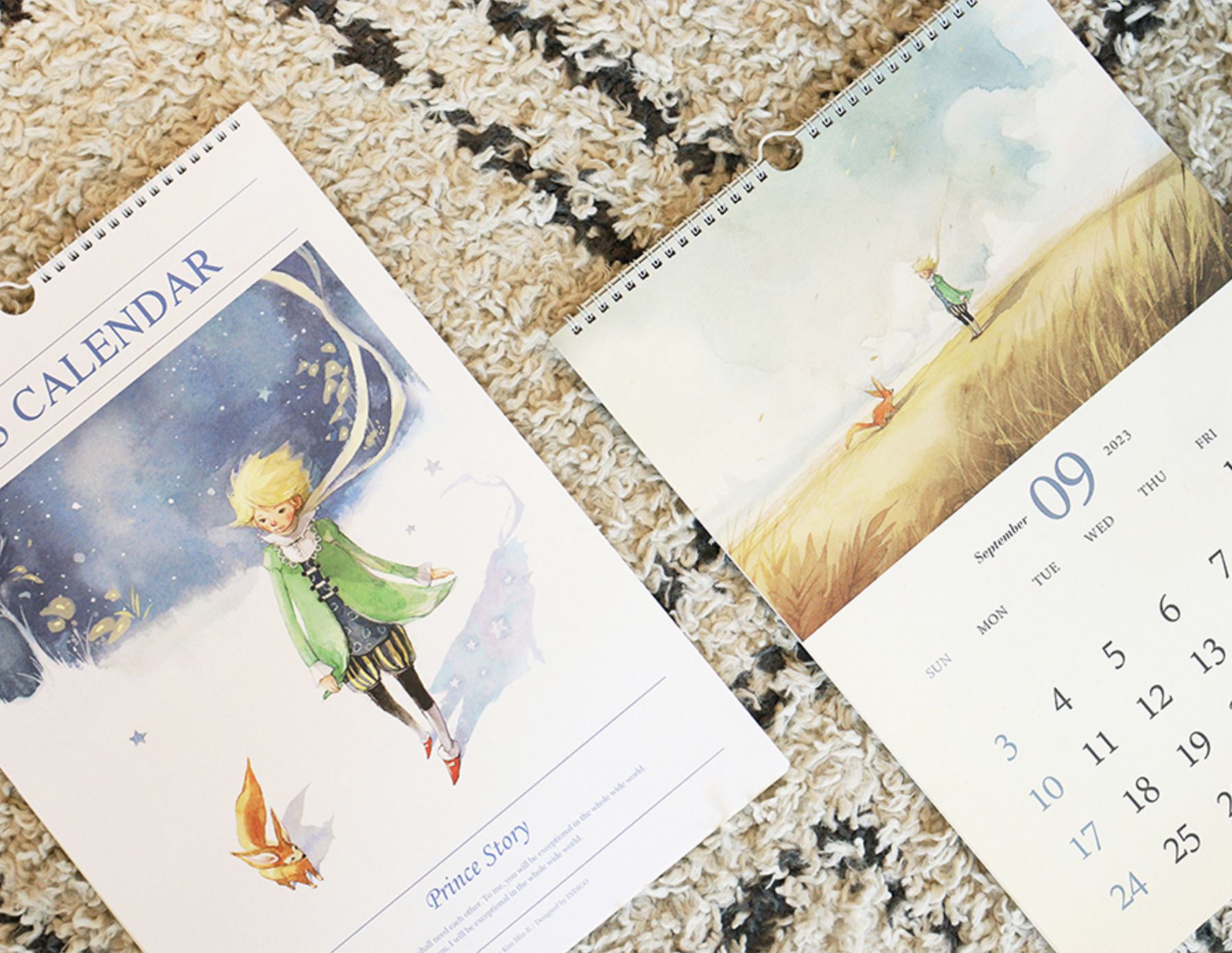MochiThings: 2023 XL Prince Story Wall Calendar