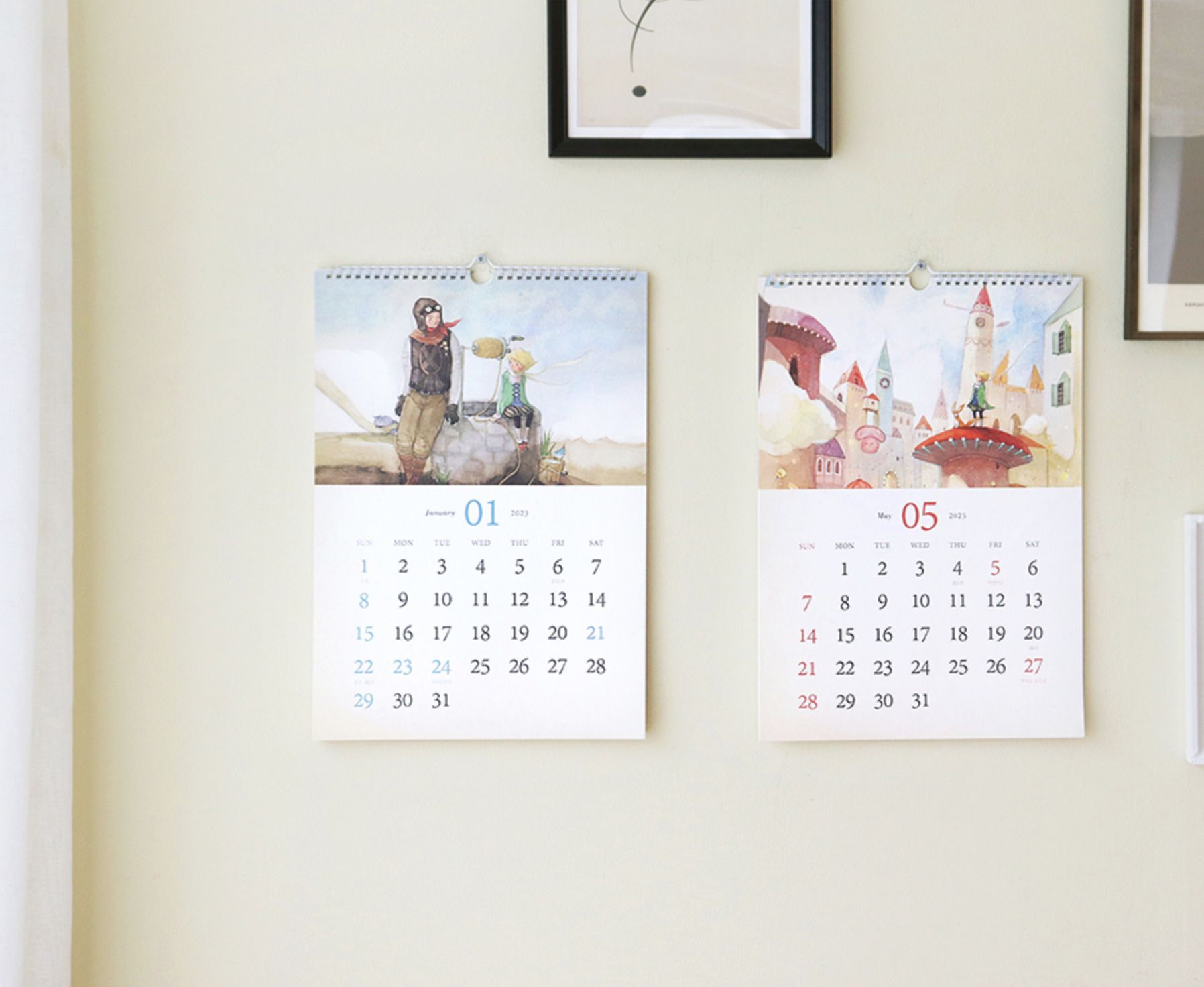 MochiThings: 2023 XL Prince Story Wall Calendar