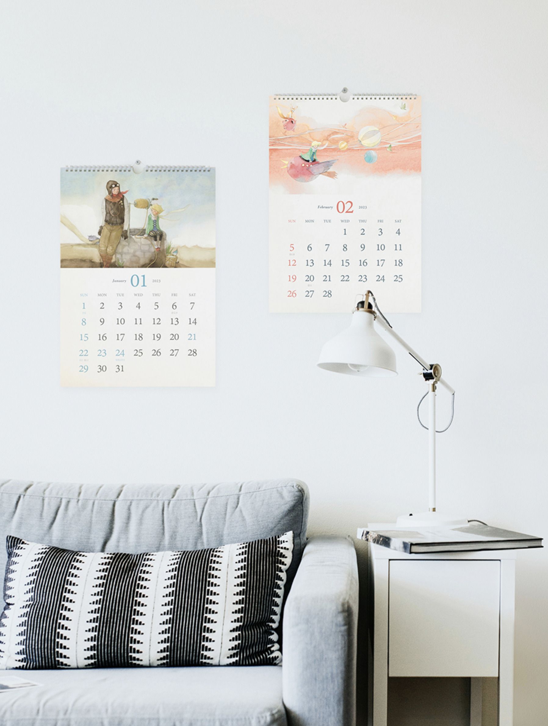 MochiThings: 2023 XL Prince Story Wall Calendar