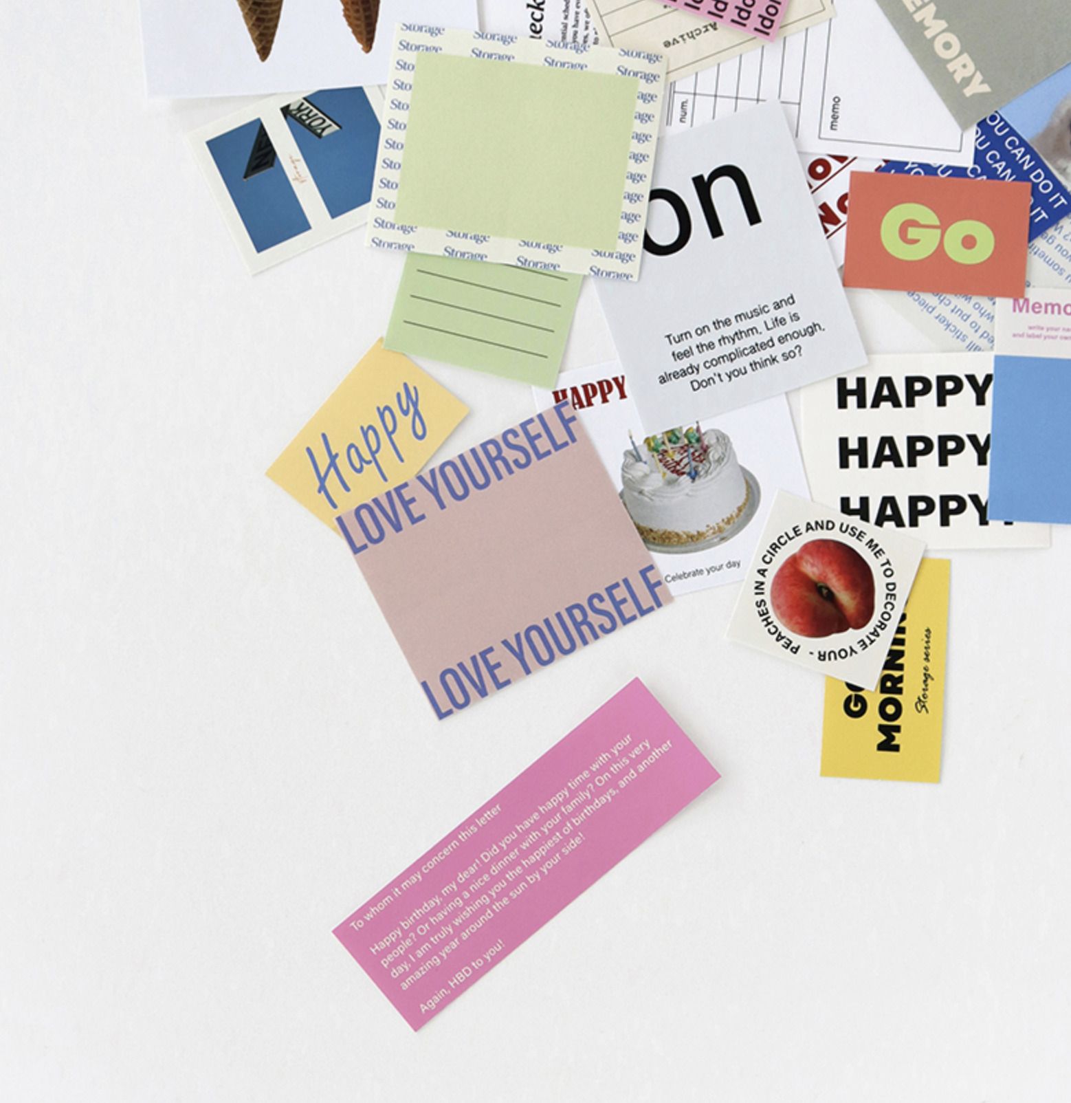 MochiThings: 40pcs Storage Point Sticker Set