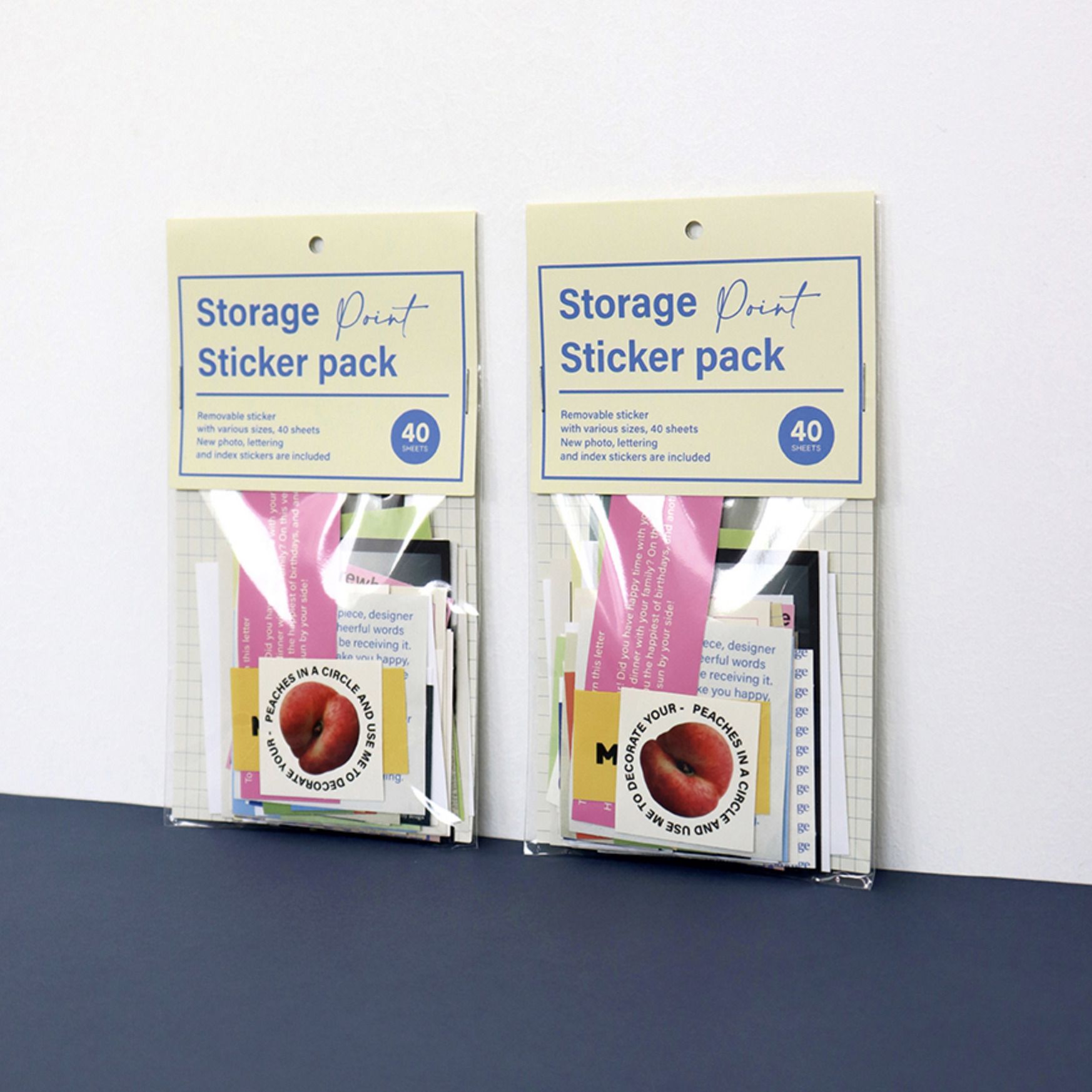 MochiThings: 40pcs Storage Point Sticker Set