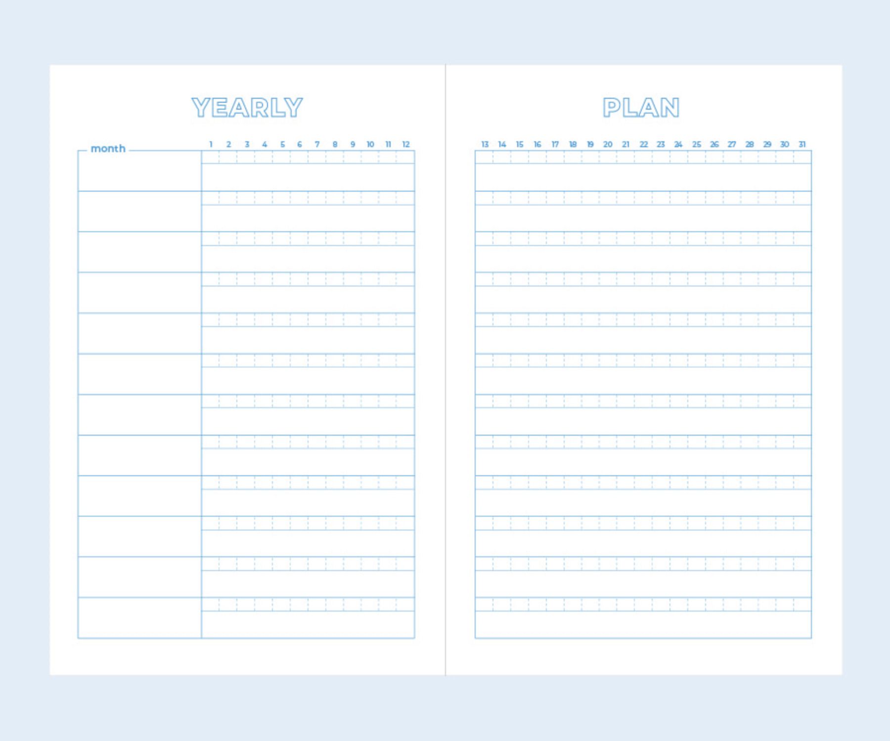 MochiThings: Goal Tracker Diary Planner