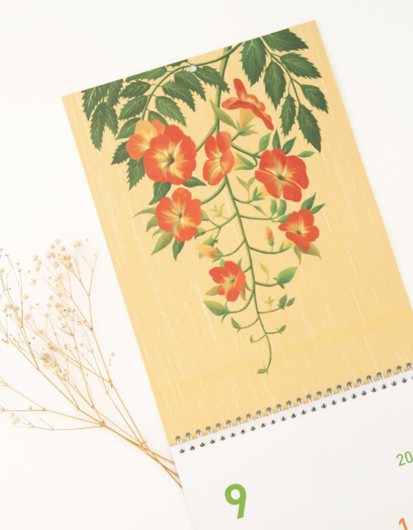 MochiThings: 2023 Vintage Flower Wall Calendar