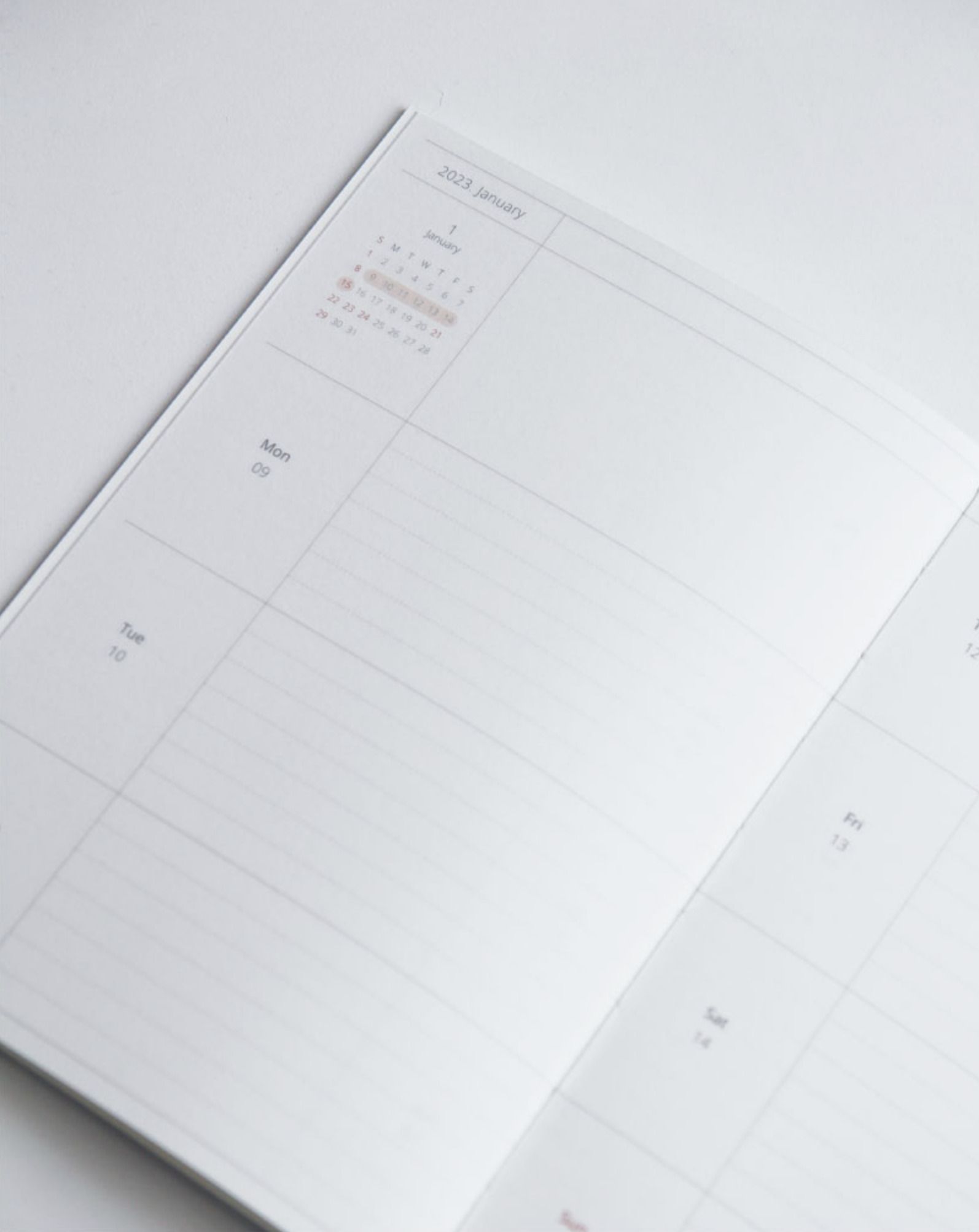 MochiThings: 2023 Dono Diary Weekly Planner