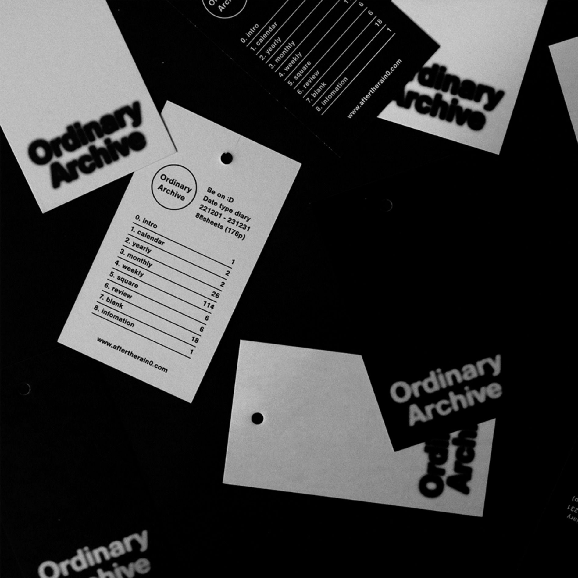 MochiThings: 2023 Ordinary Archive Weekly Planner