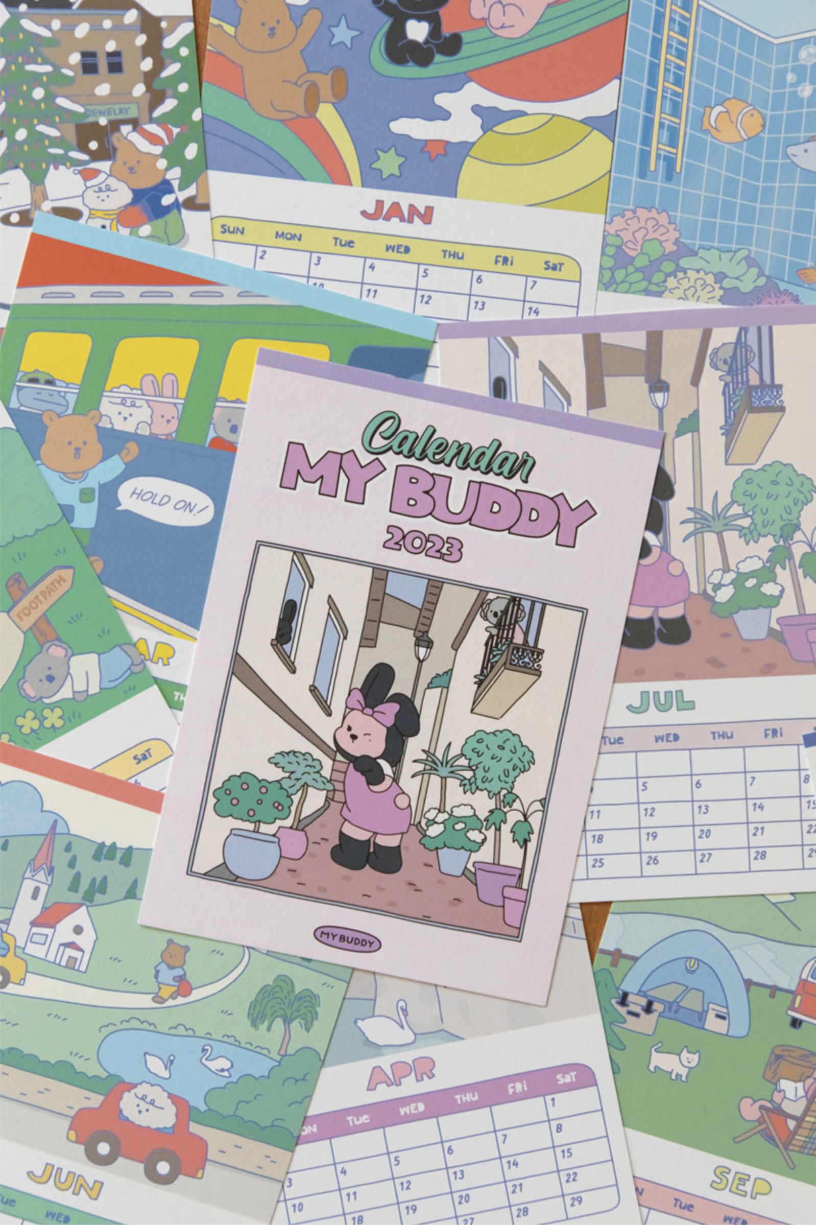 MochiThings: 2023 Mini My Buddy Calendar