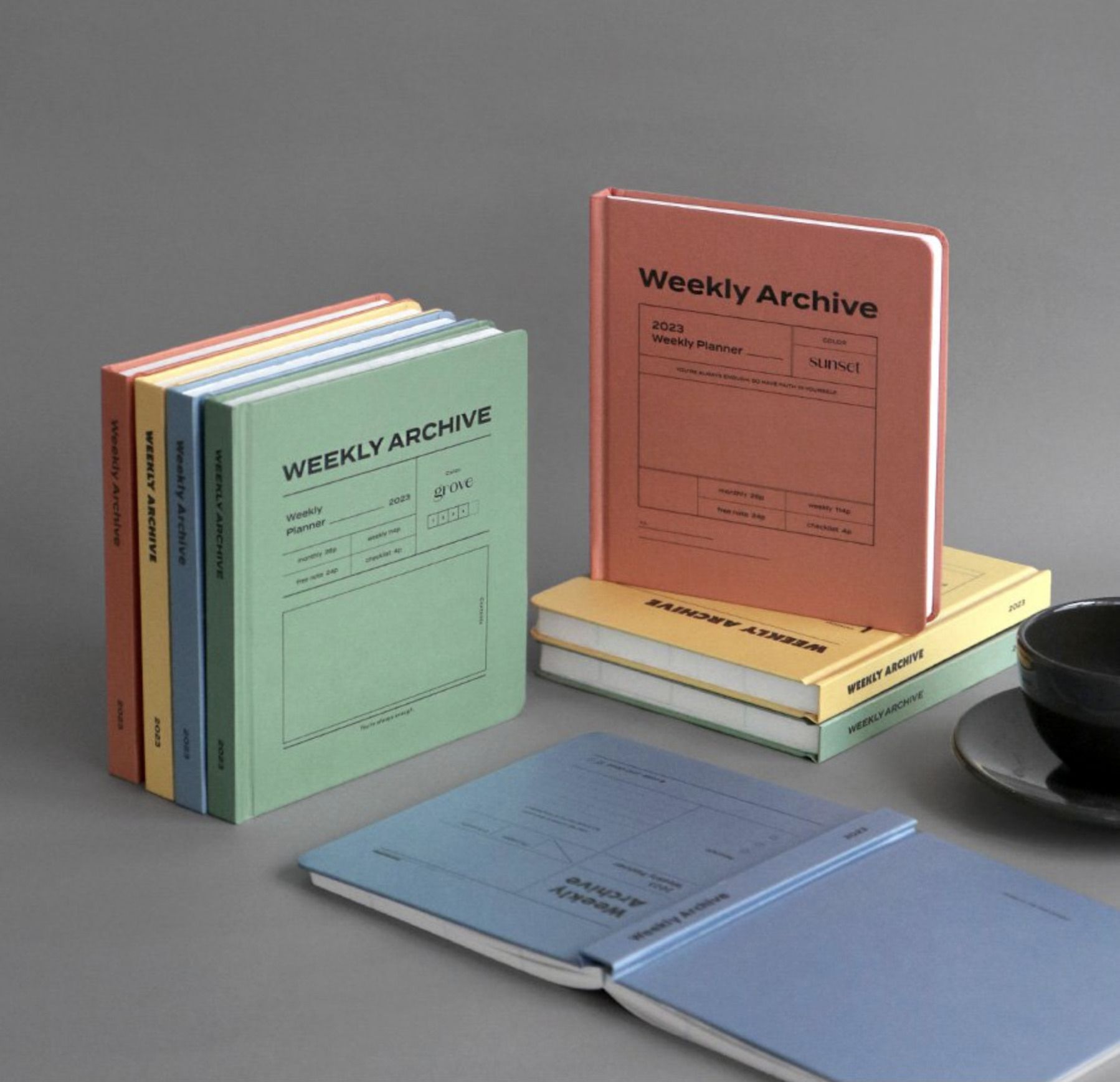 MochiThings: 2023 Weekly Archive Square Planner