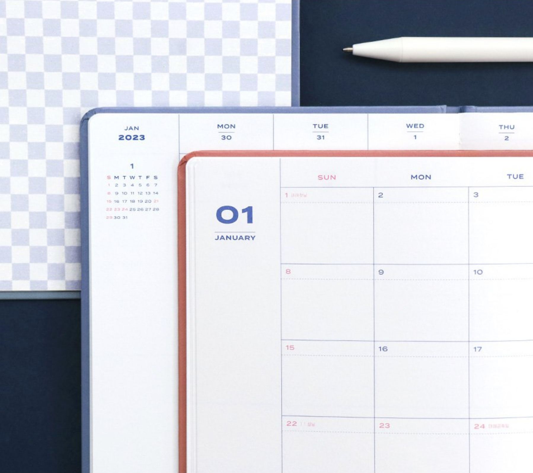 MochiThings: 2023 Weekly Archive Square Planner