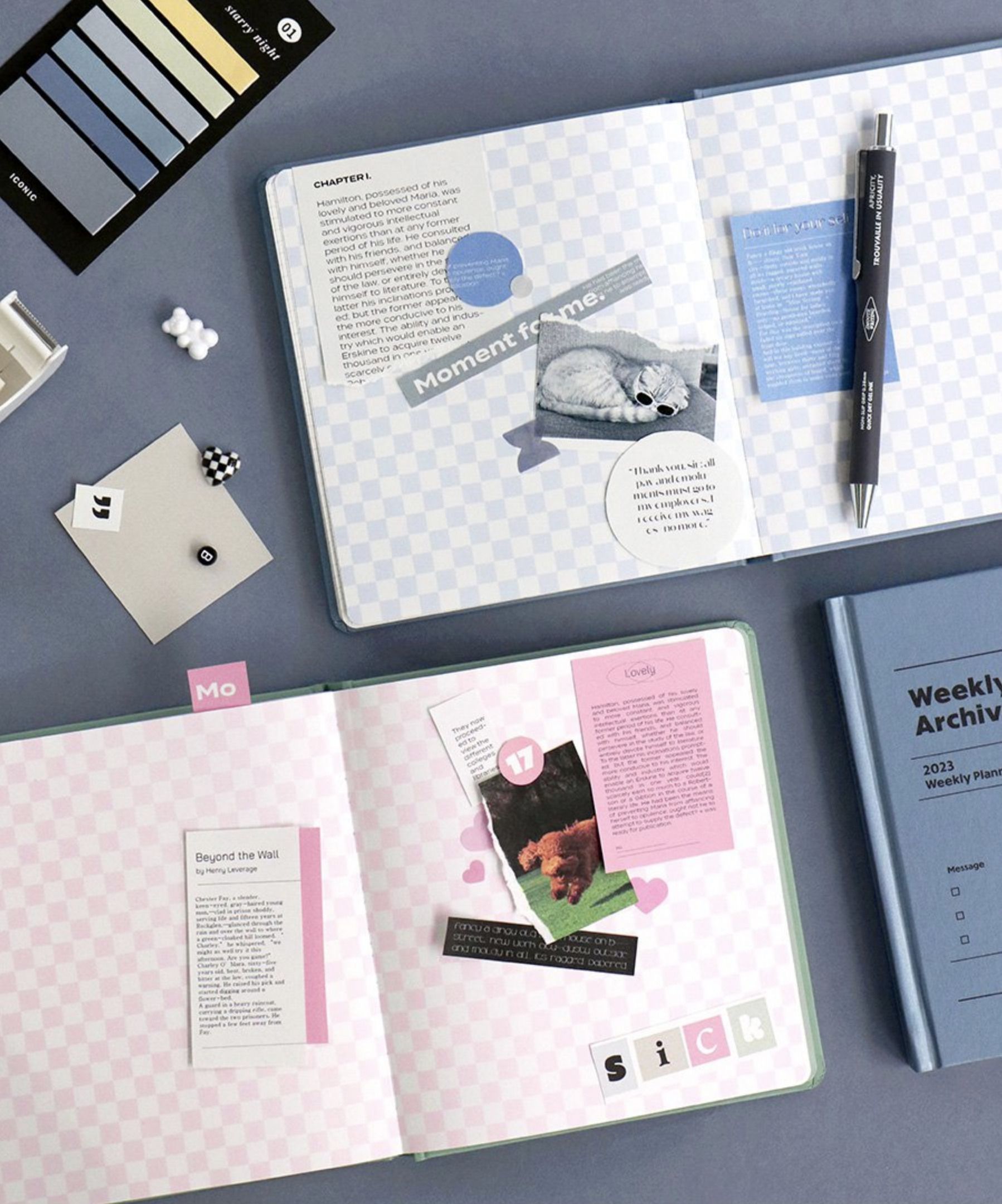 MochiThings: 2023 Weekly Archive Square Planner