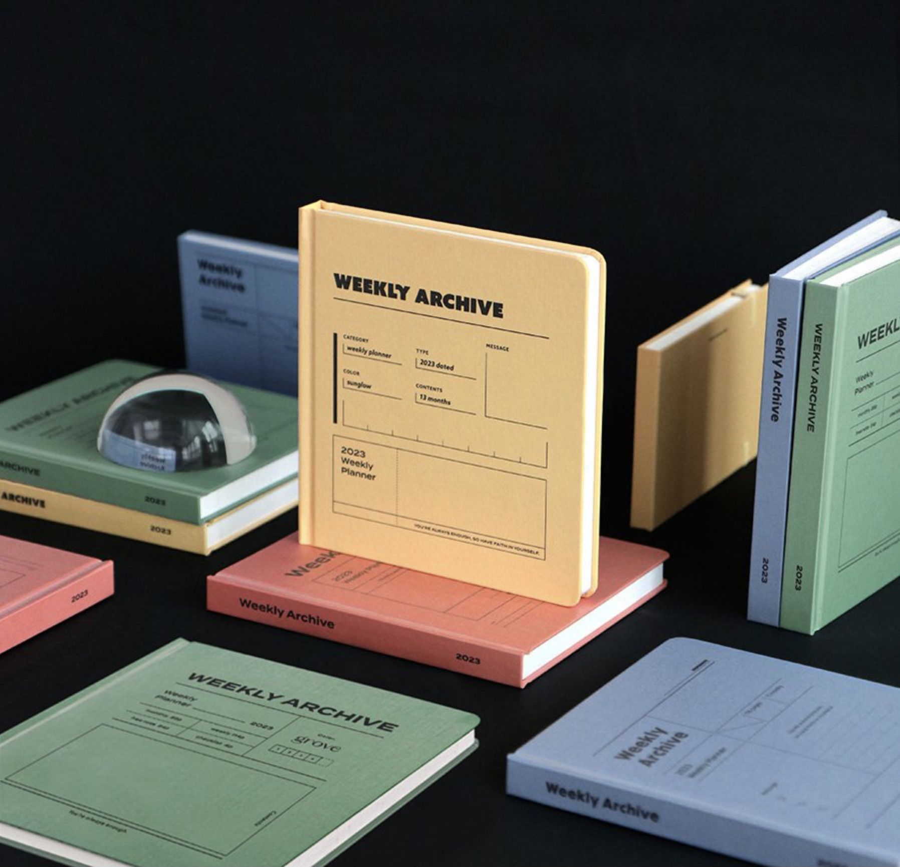 MochiThings: 2023 Weekly Archive Square Planner