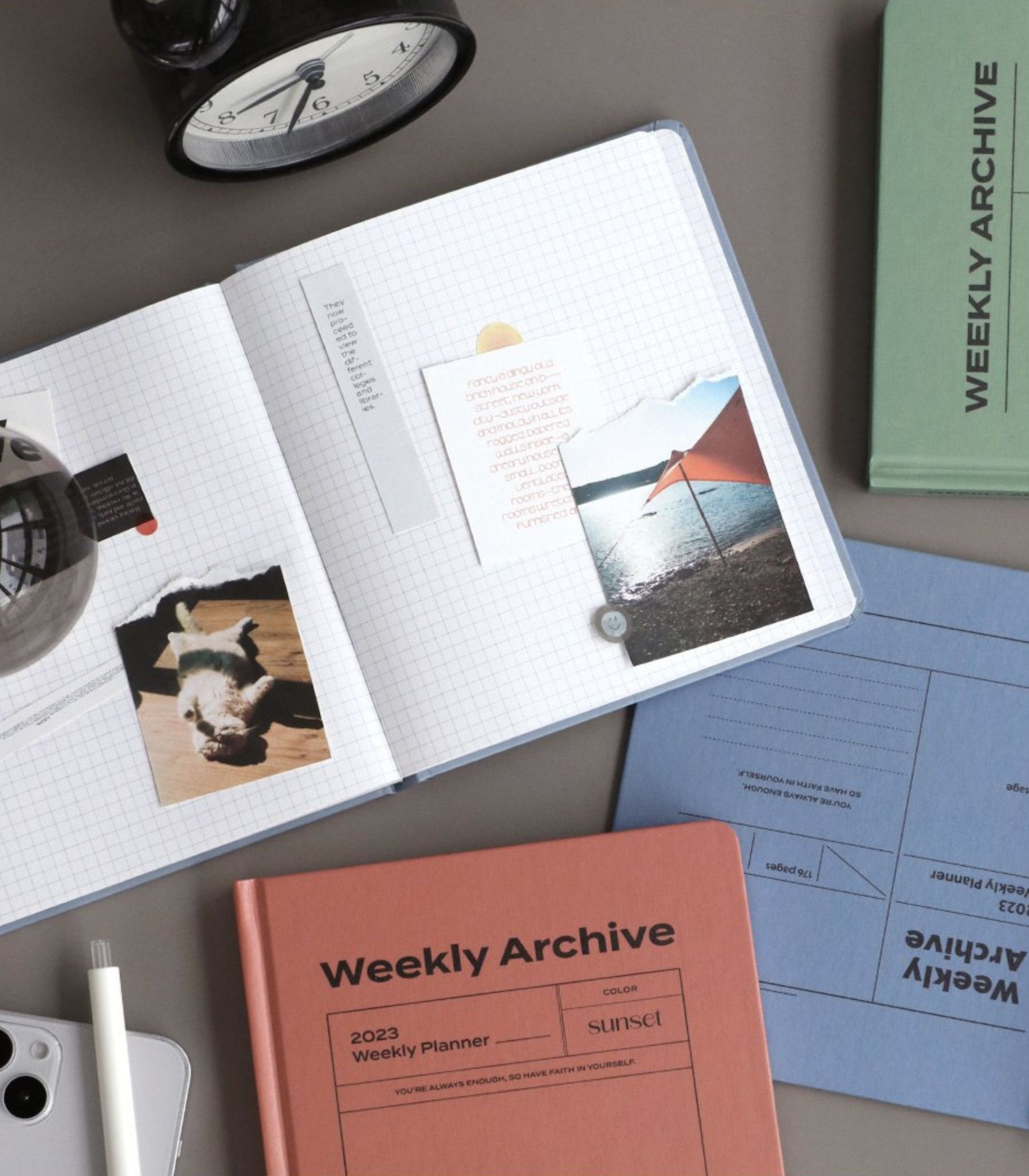 MochiThings: 2023 Weekly Archive Square Planner