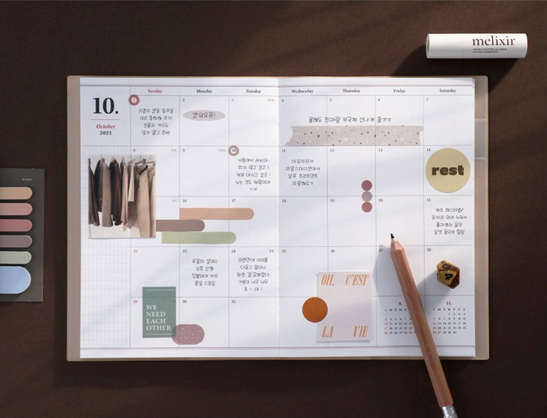 MochiThings: 2023 Journal J Planner