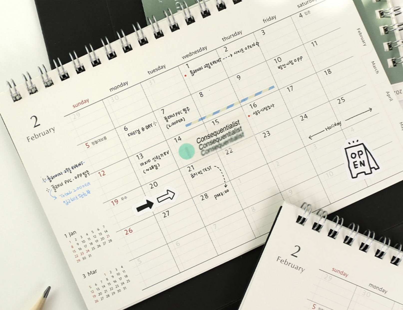 MochiThings: 2023 Archive Desk Calendar