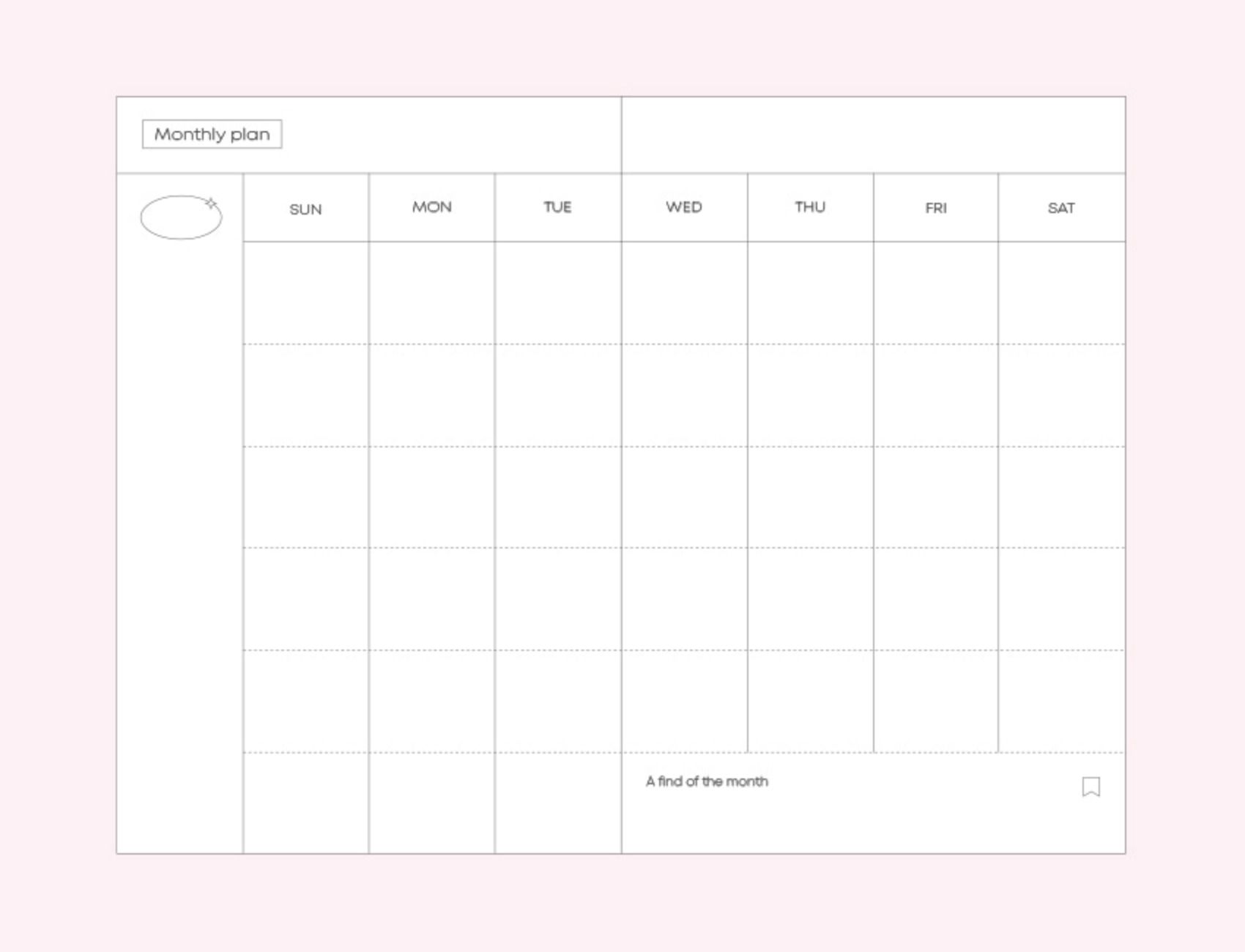 MochiThings: Find Your Weekly Planner