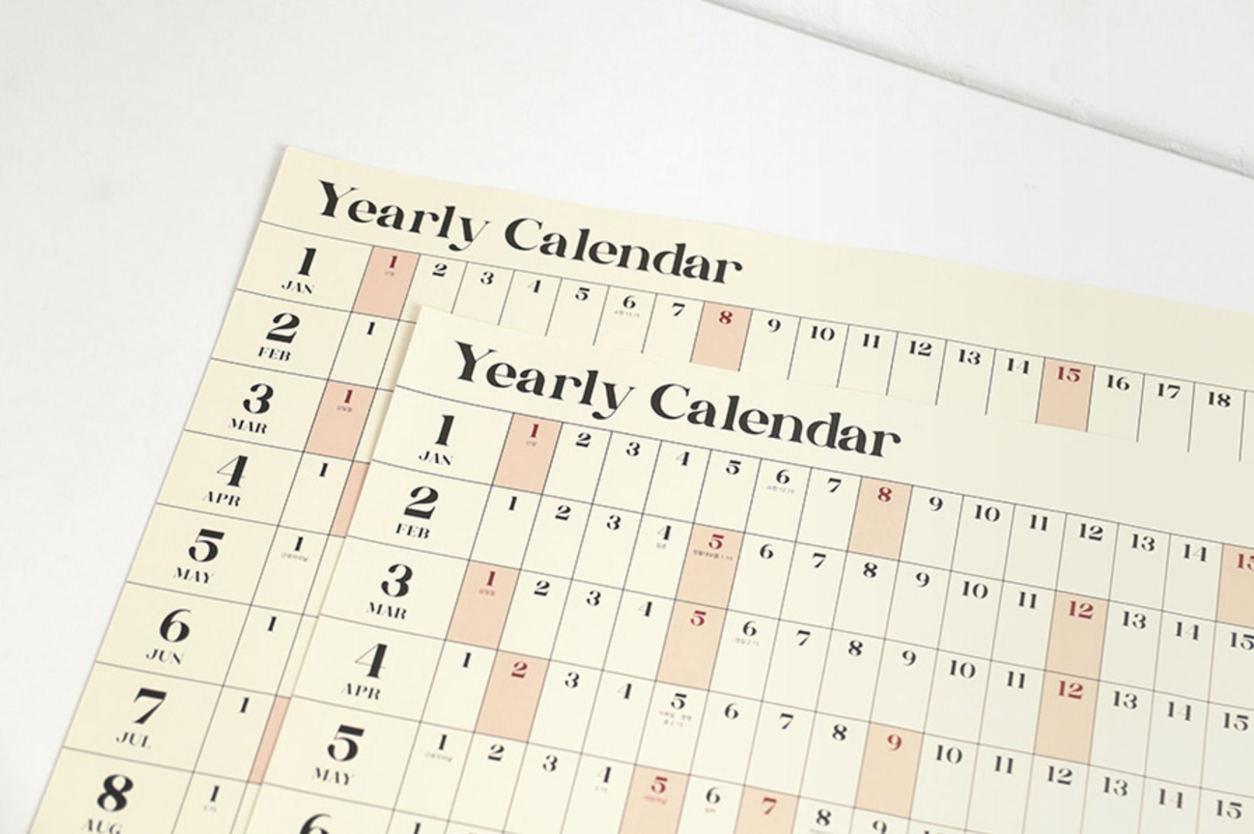 MochiThings: 2023 Yearly Calendar Poster