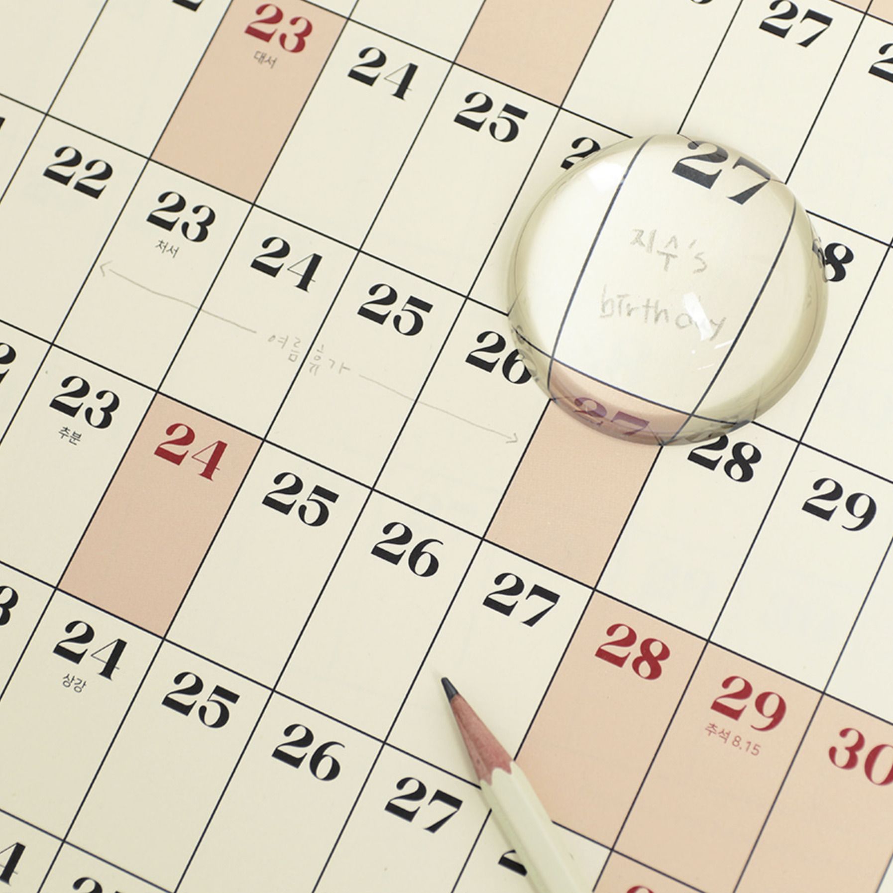 MochiThings: 2023 Yearly Calendar Poster