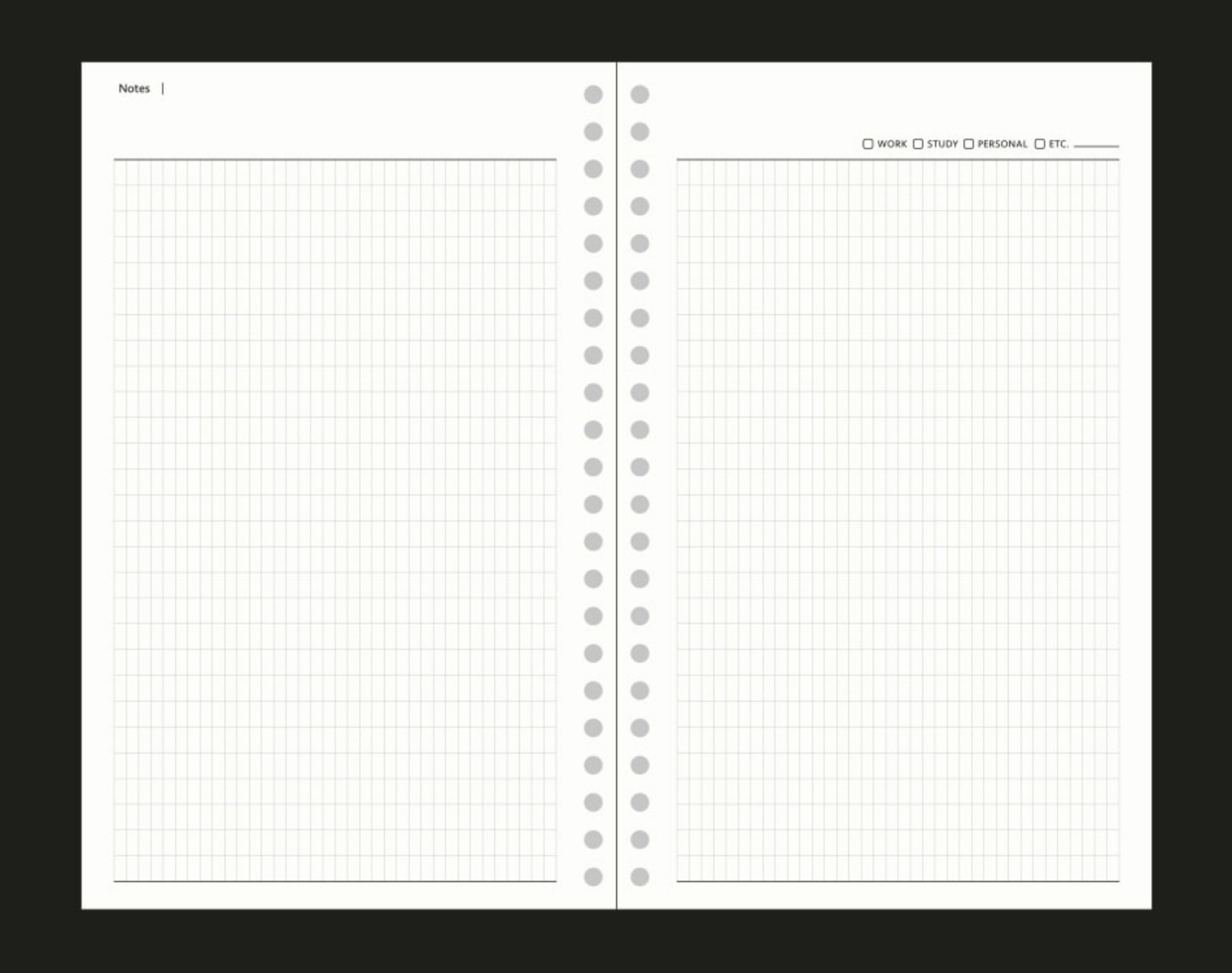 MochiThings: Archive Weekly Pocket Planner