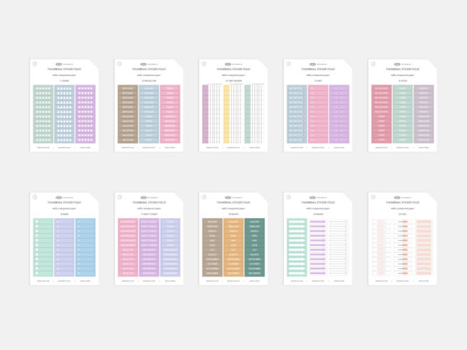 MochiThings: Milky Thumbnail Themed Sticker