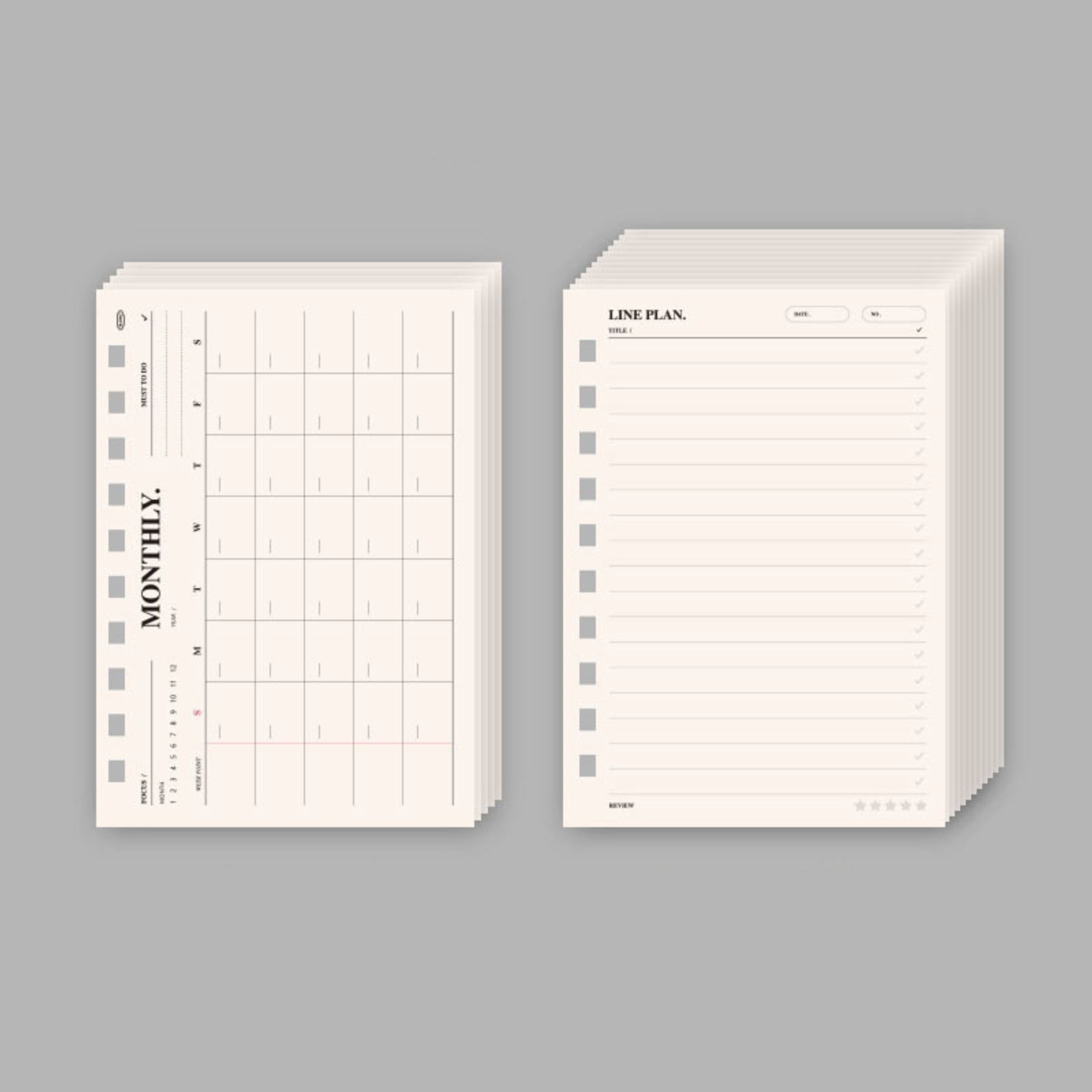 MochiThings: Press Check A6 Handy Planner