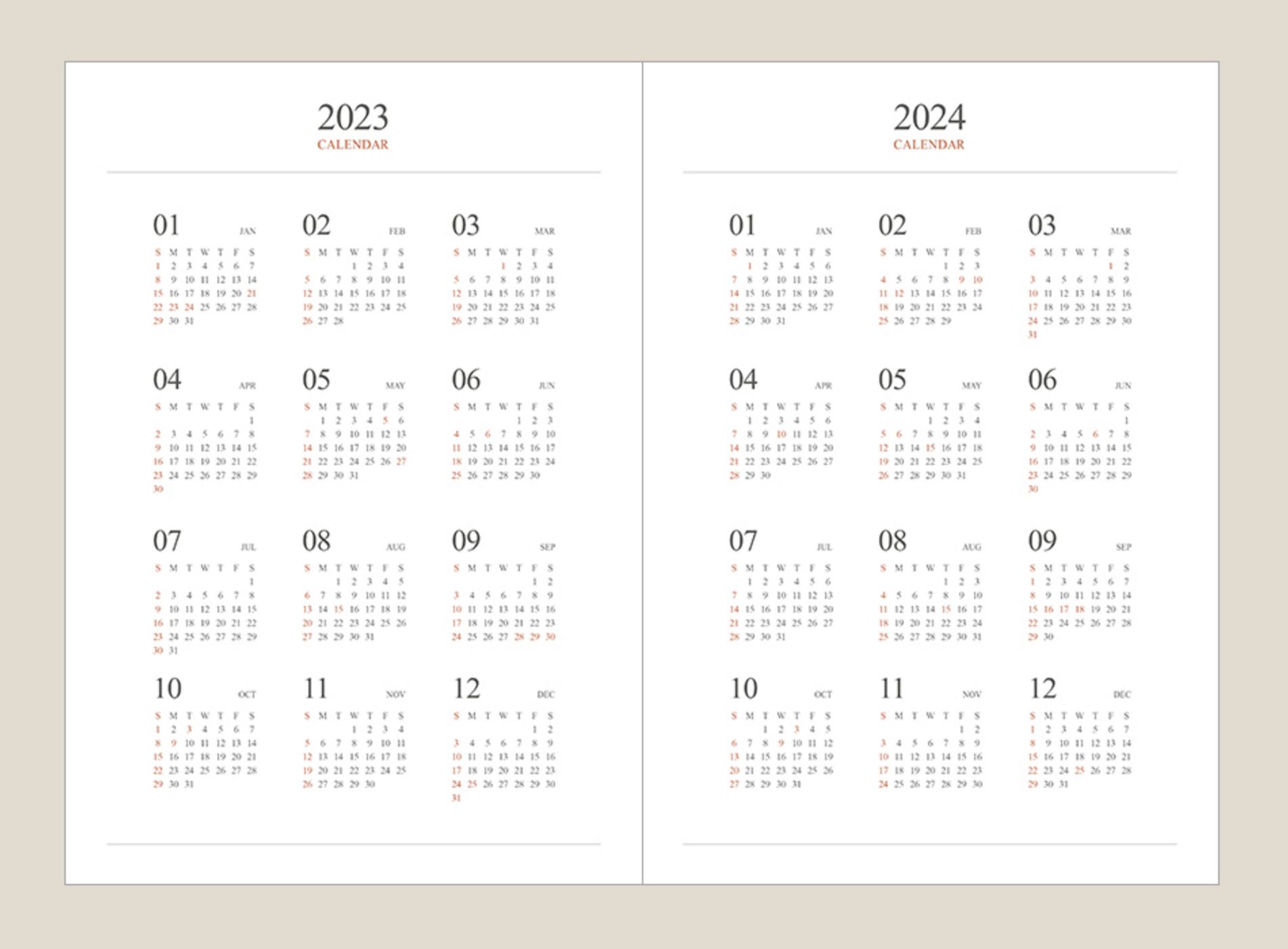 MochiThings: 2023 Big Official Weekly Scheduler