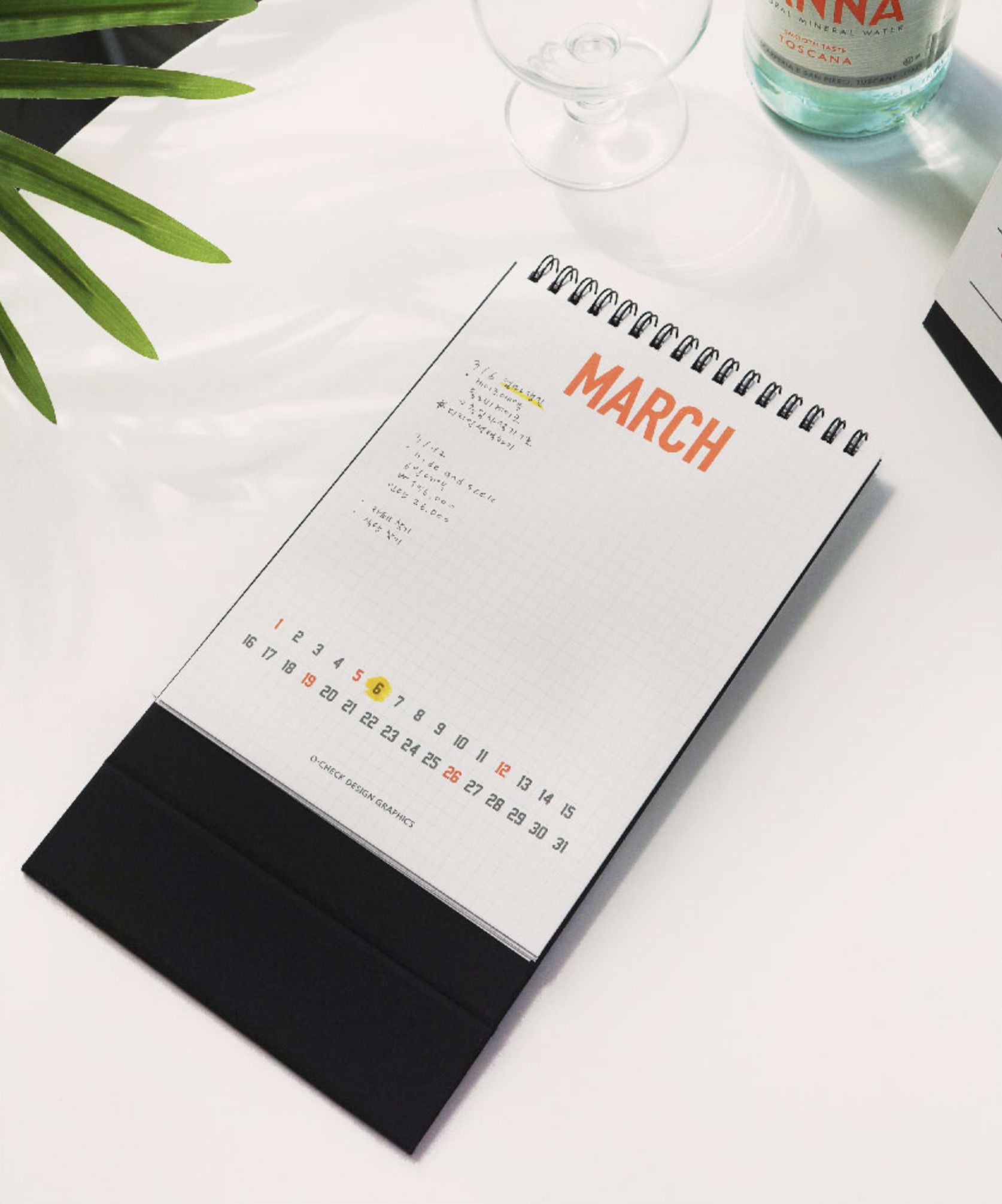 MochiThings: 2023 Mini Records For Life Desk Calendar