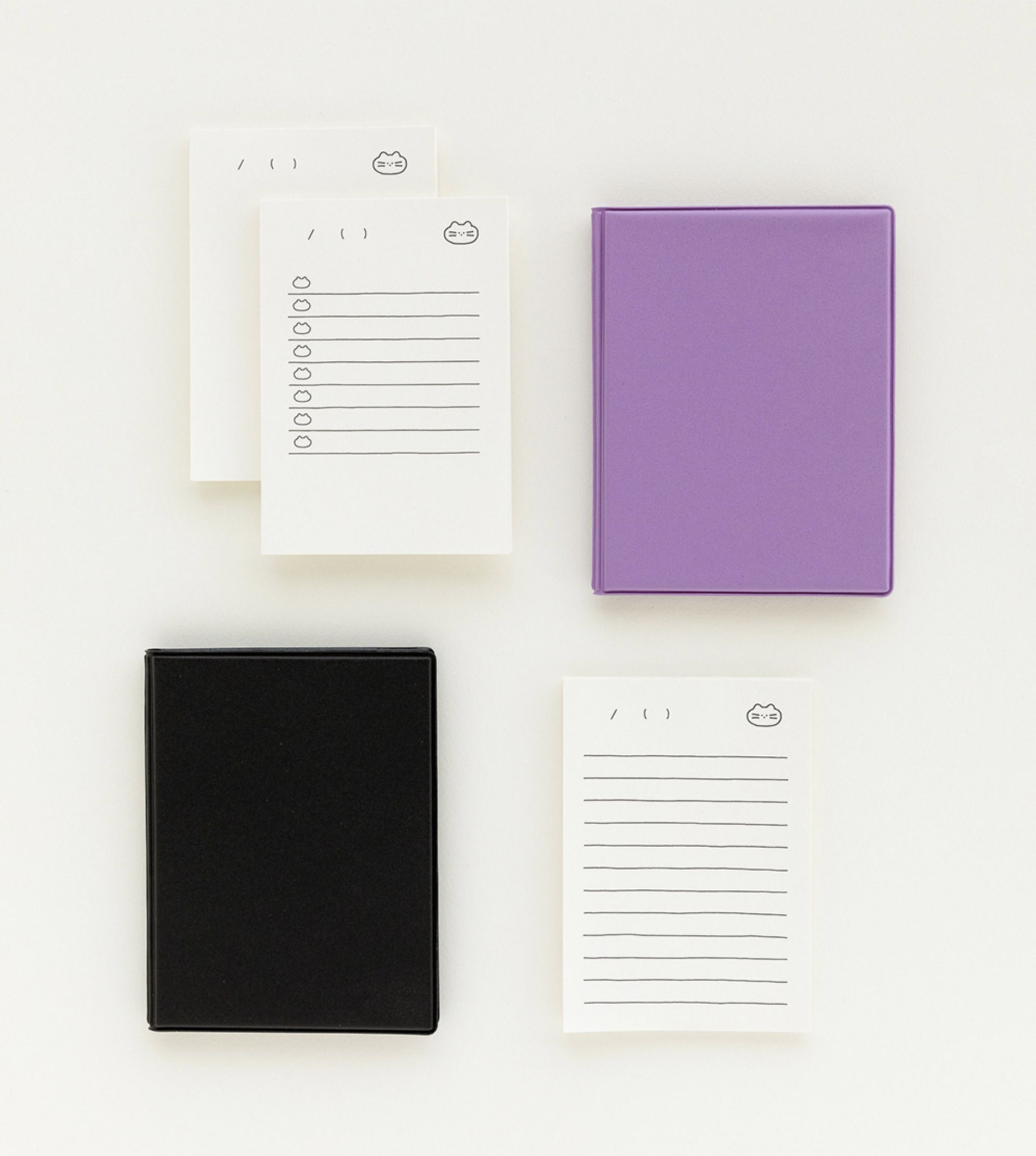 MochiThings: Mini Cat Notepad Organizer