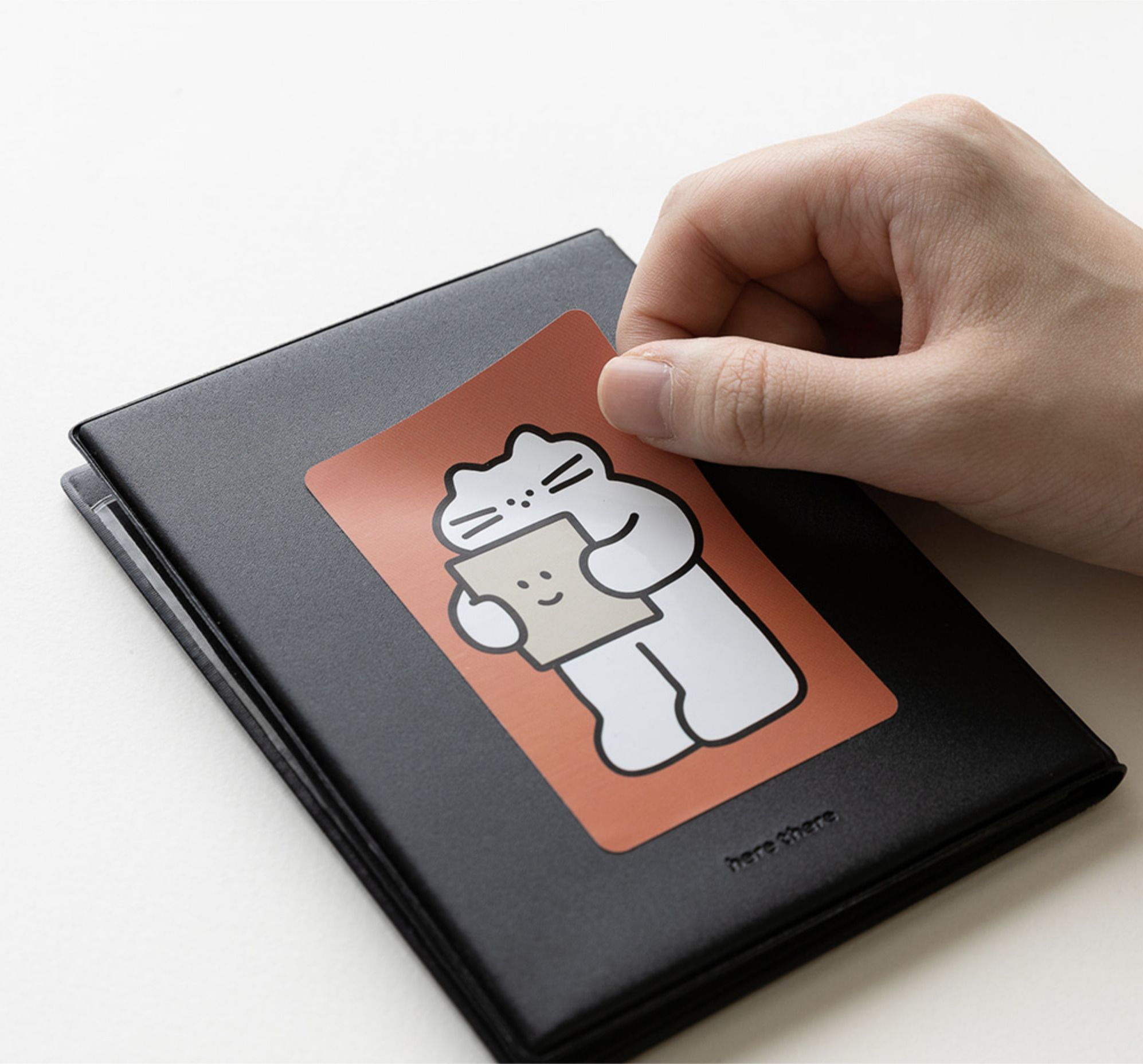 MochiThings: Mini Cat Notepad Organizer