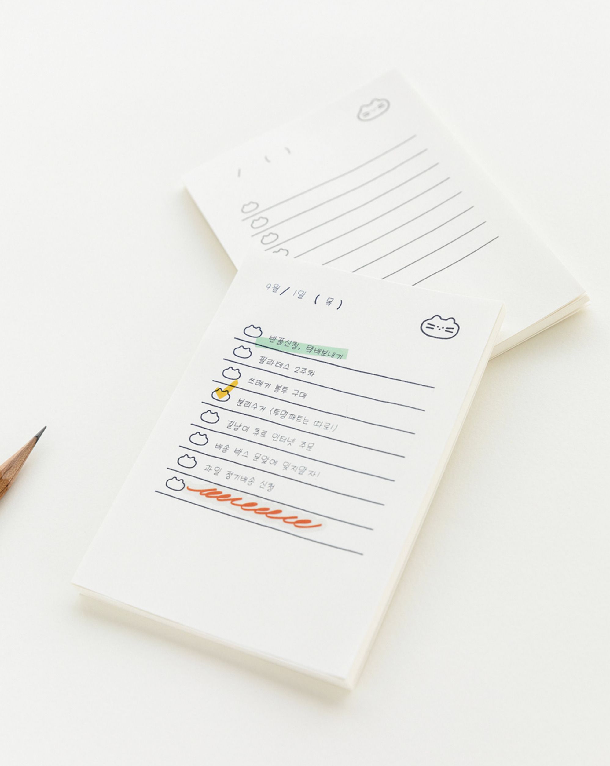 MochiThings: Mini Cat Notepad