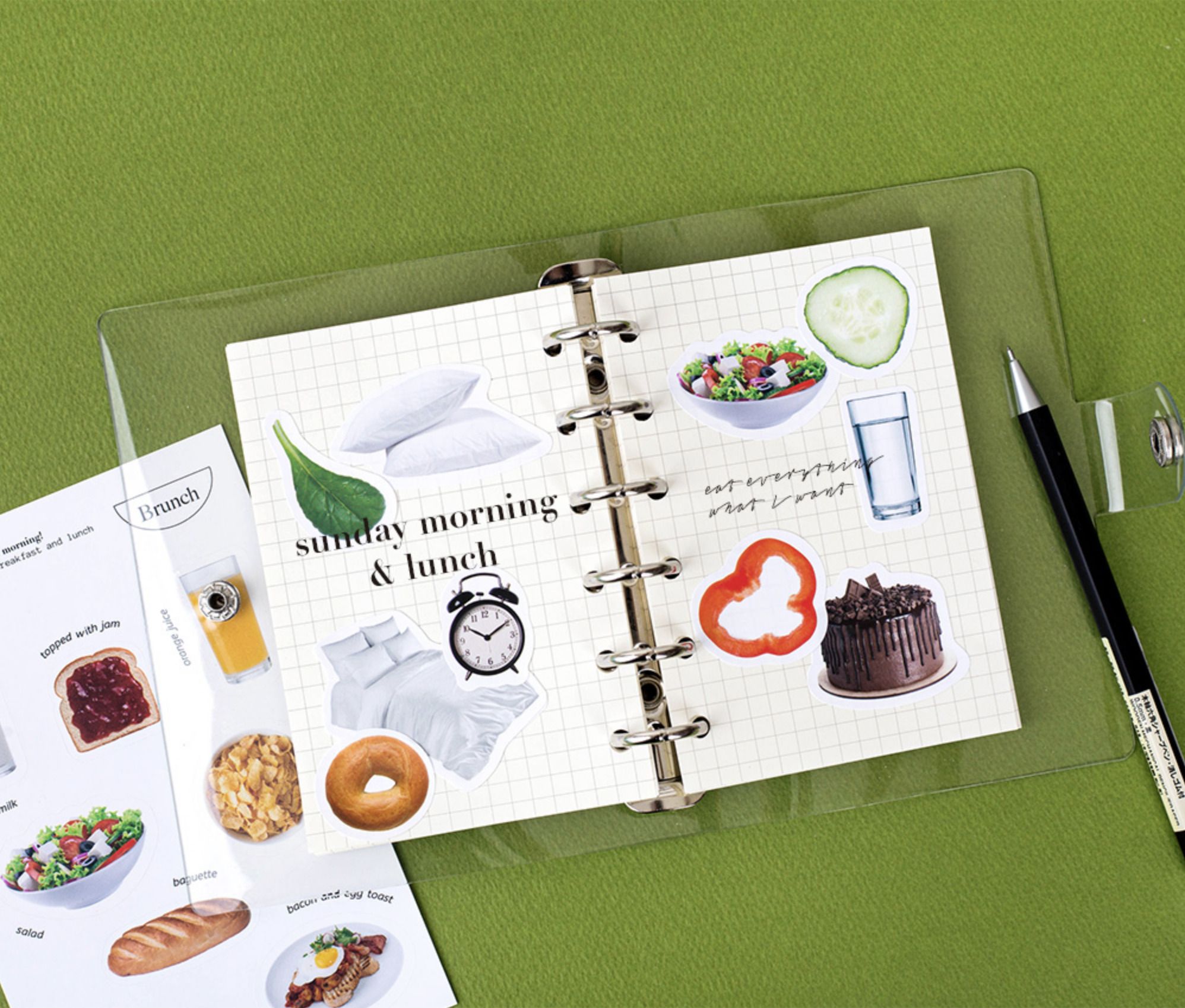 MochiThings: 6pcs Retro Object Sticker Set