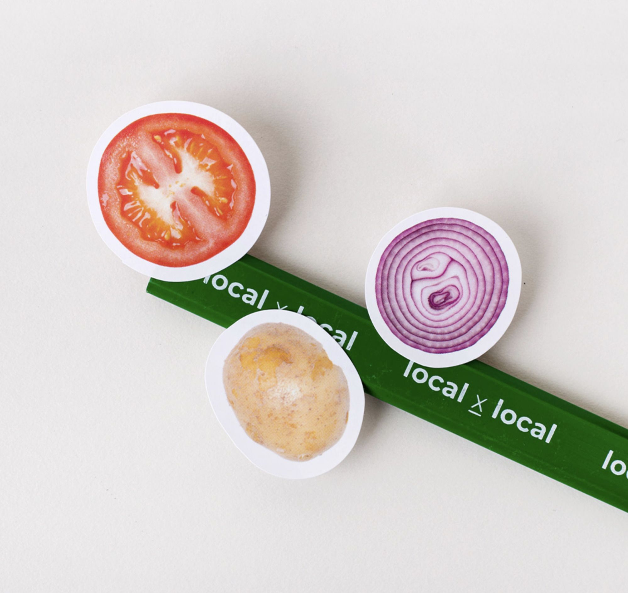 MochiThings: 6pcs Retro Object Sticker Set