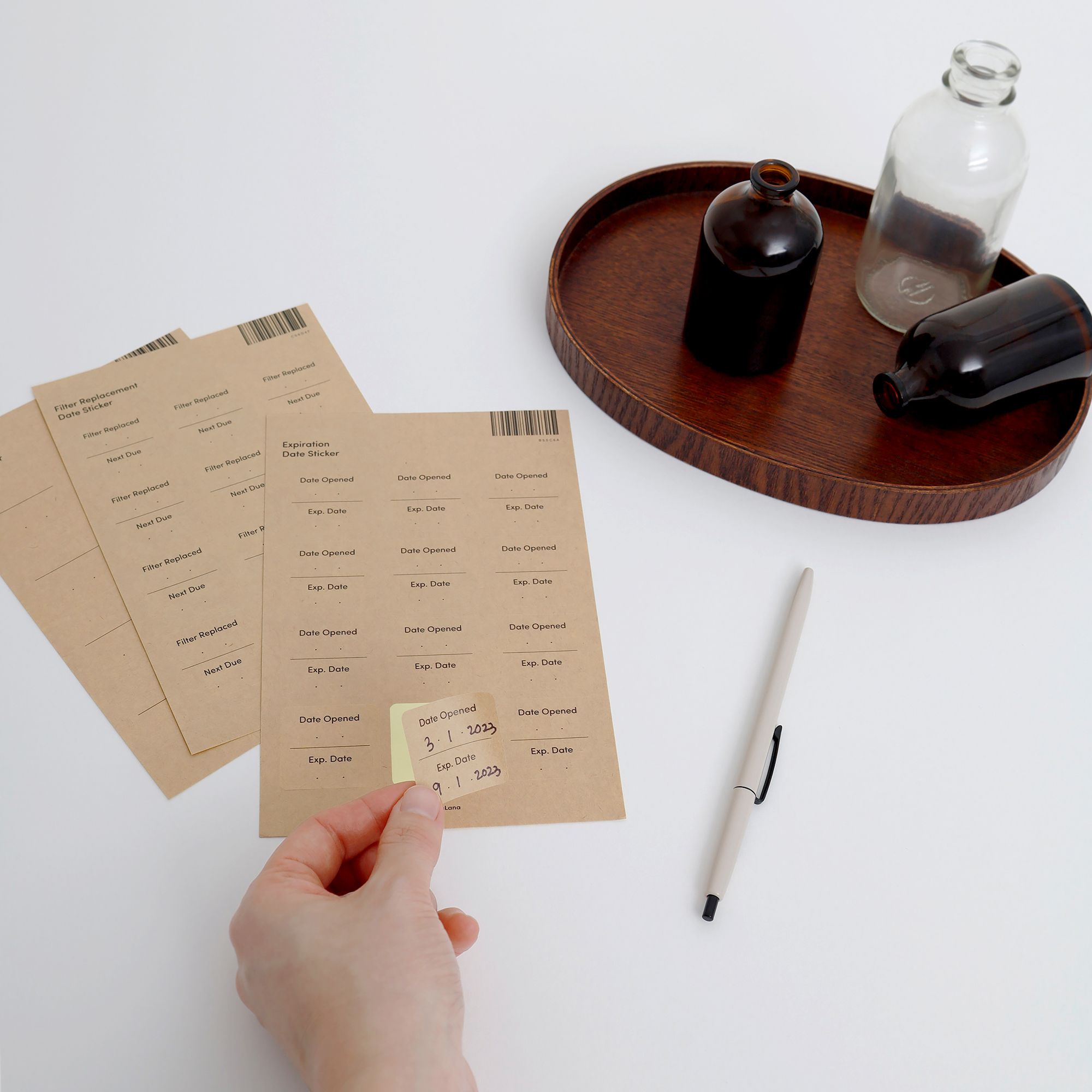 MochiThings: Date Label Sticker Set