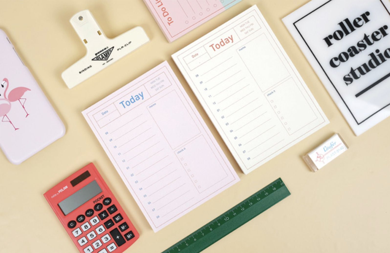 MochiThings: Rollco Today's Plan Memo Pad v1