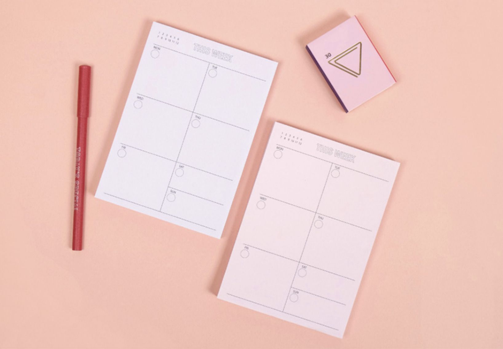 MochiThings: This Week Memo Pad