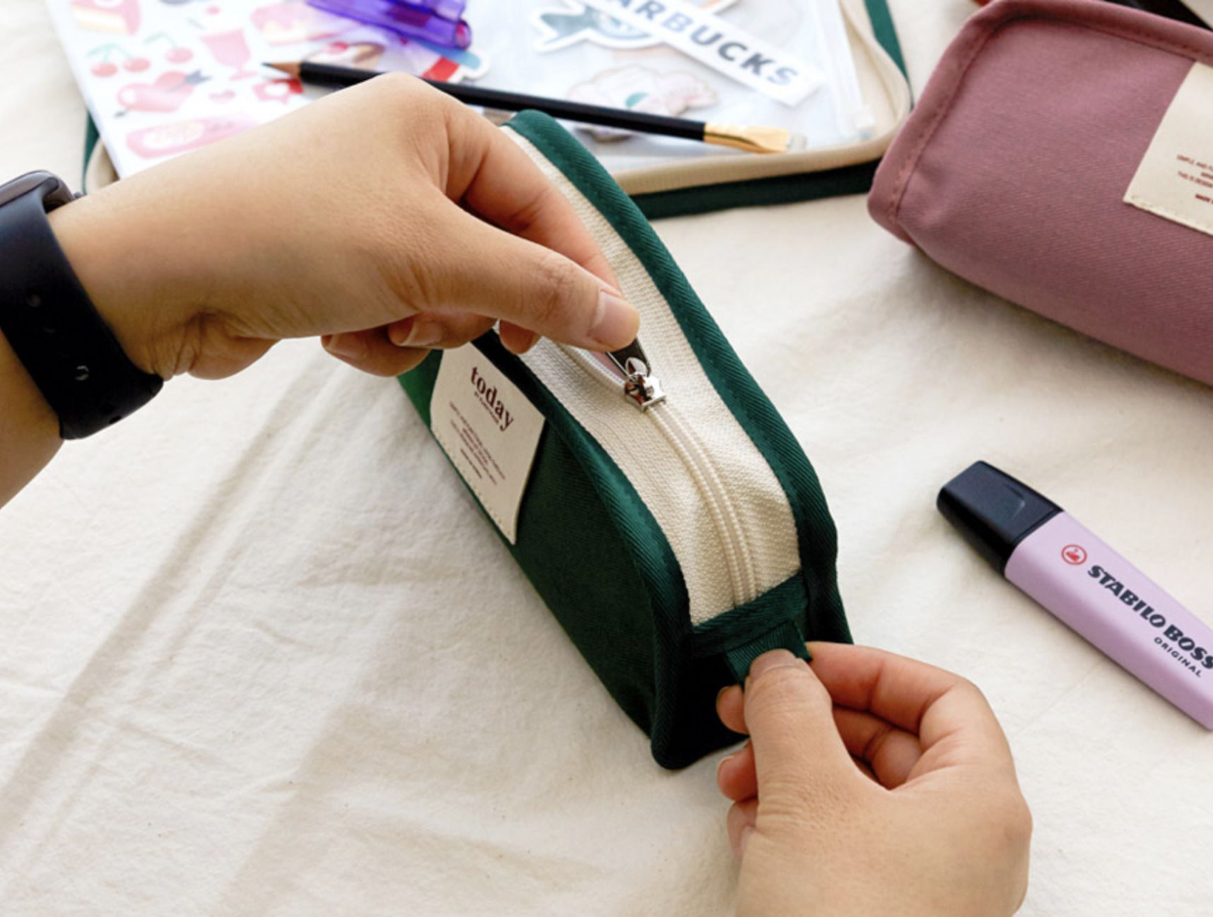 MochiThings: Today Canvas Pen Pouch