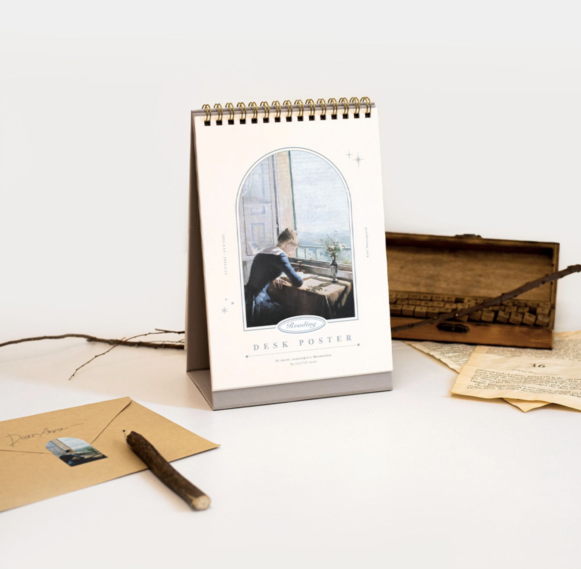 MochiThings: Masterpiece Desk Standing Poster