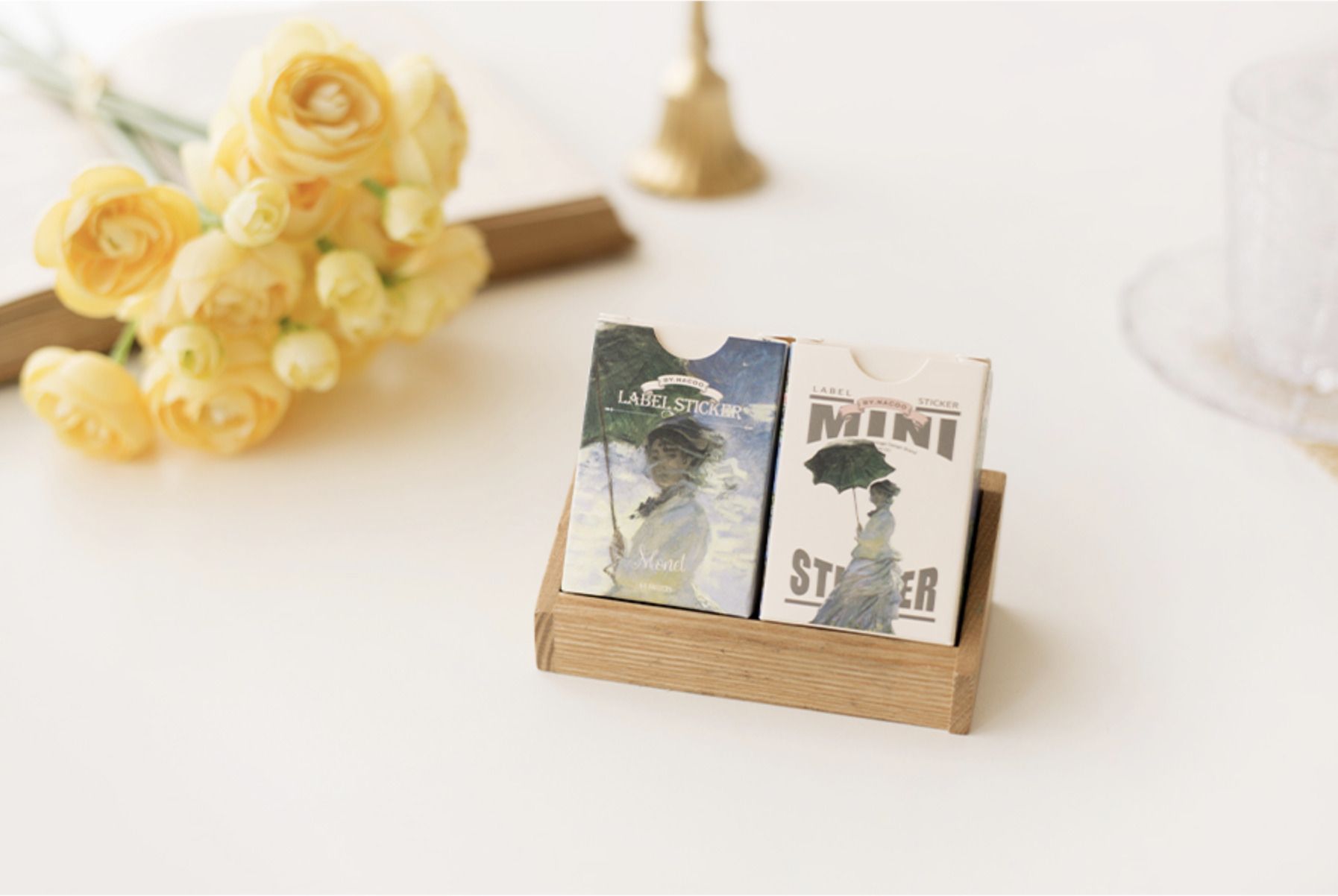 MochiThings: 48pcs Monet Label Sticker Set v1