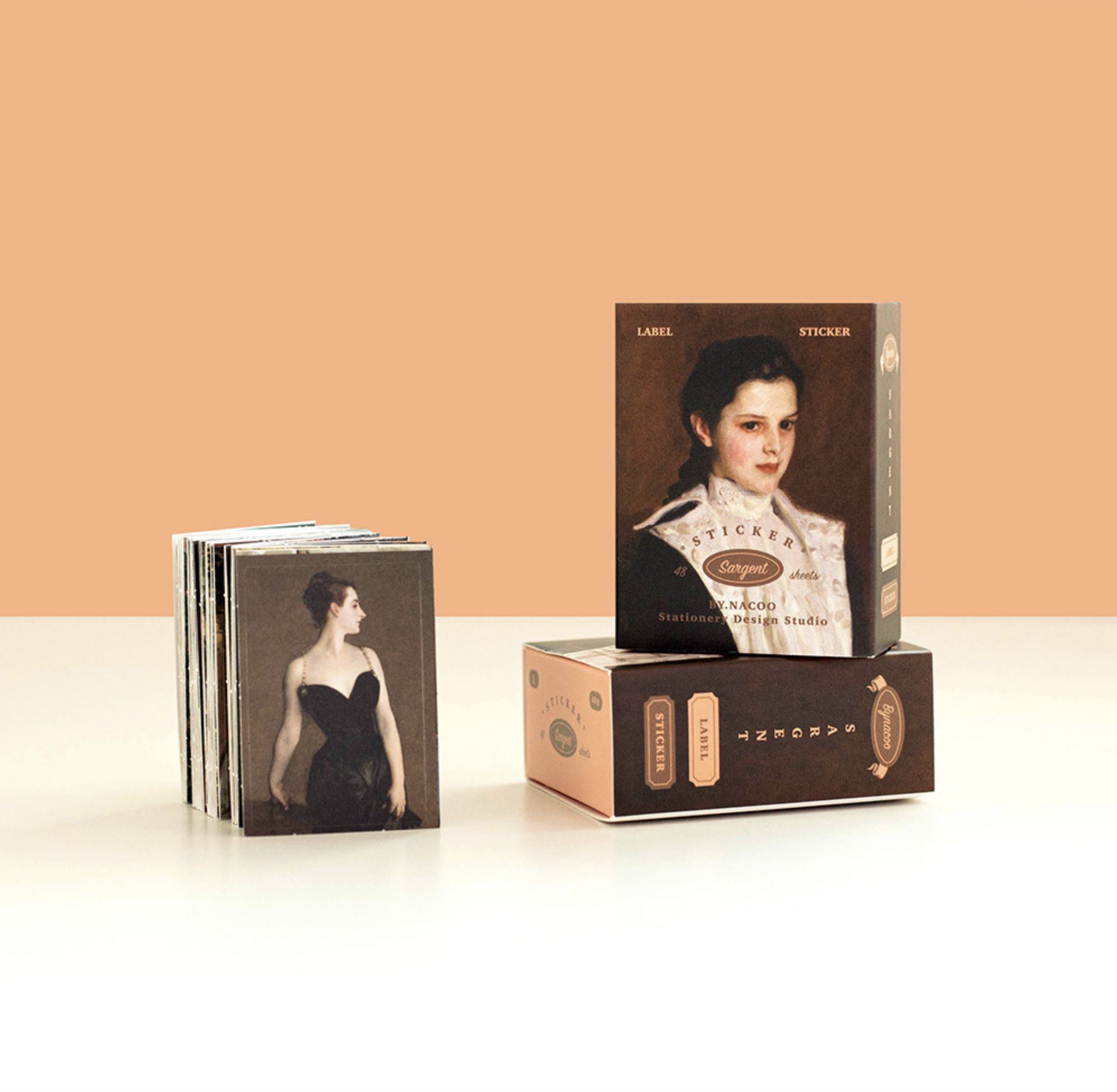 MochiThings: 48pcs Sargent Label Sticker Set