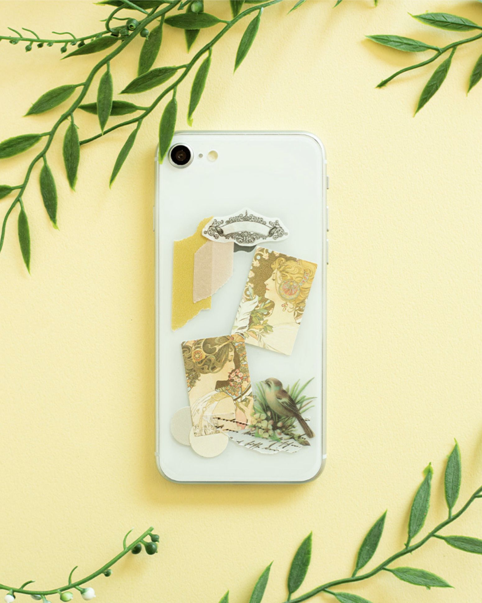 MochiThings: 48pcs Mucha Label Sticker Set