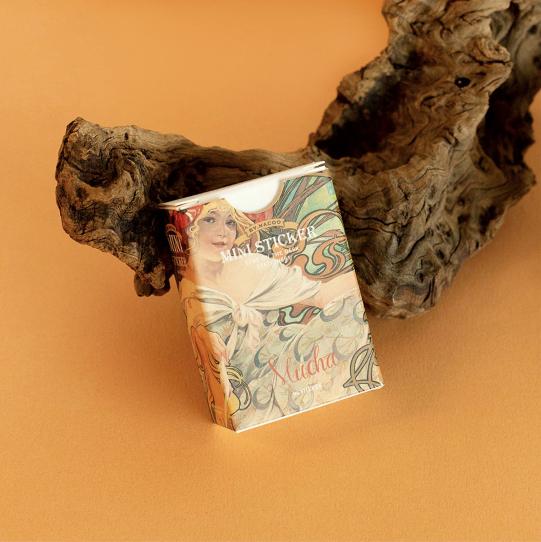 MochiThings: 48pcs Mucha Label Sticker Set