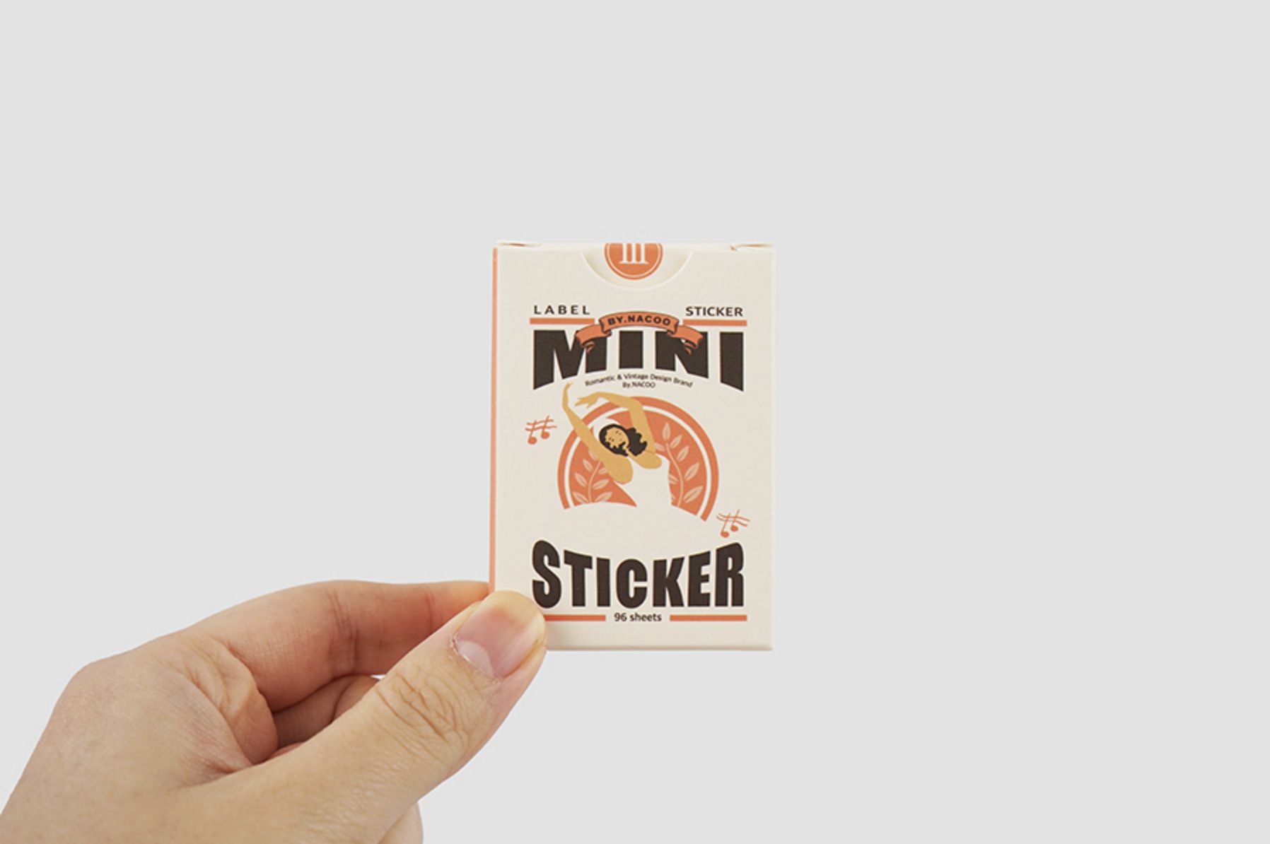 MochiThings: 48pcs Vintage Label Sticker Set v3